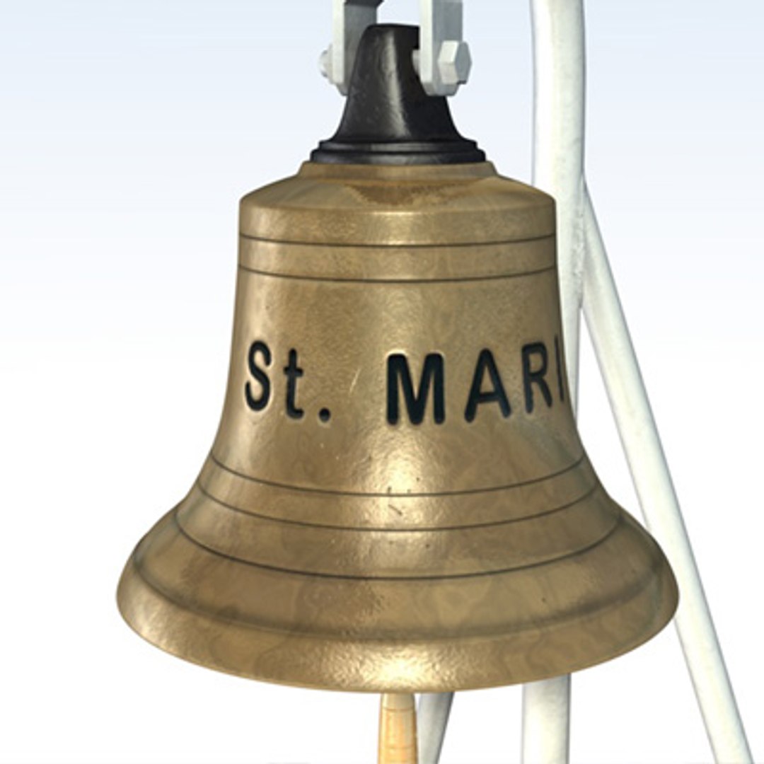 3d Model Hi-poly Ship Bell