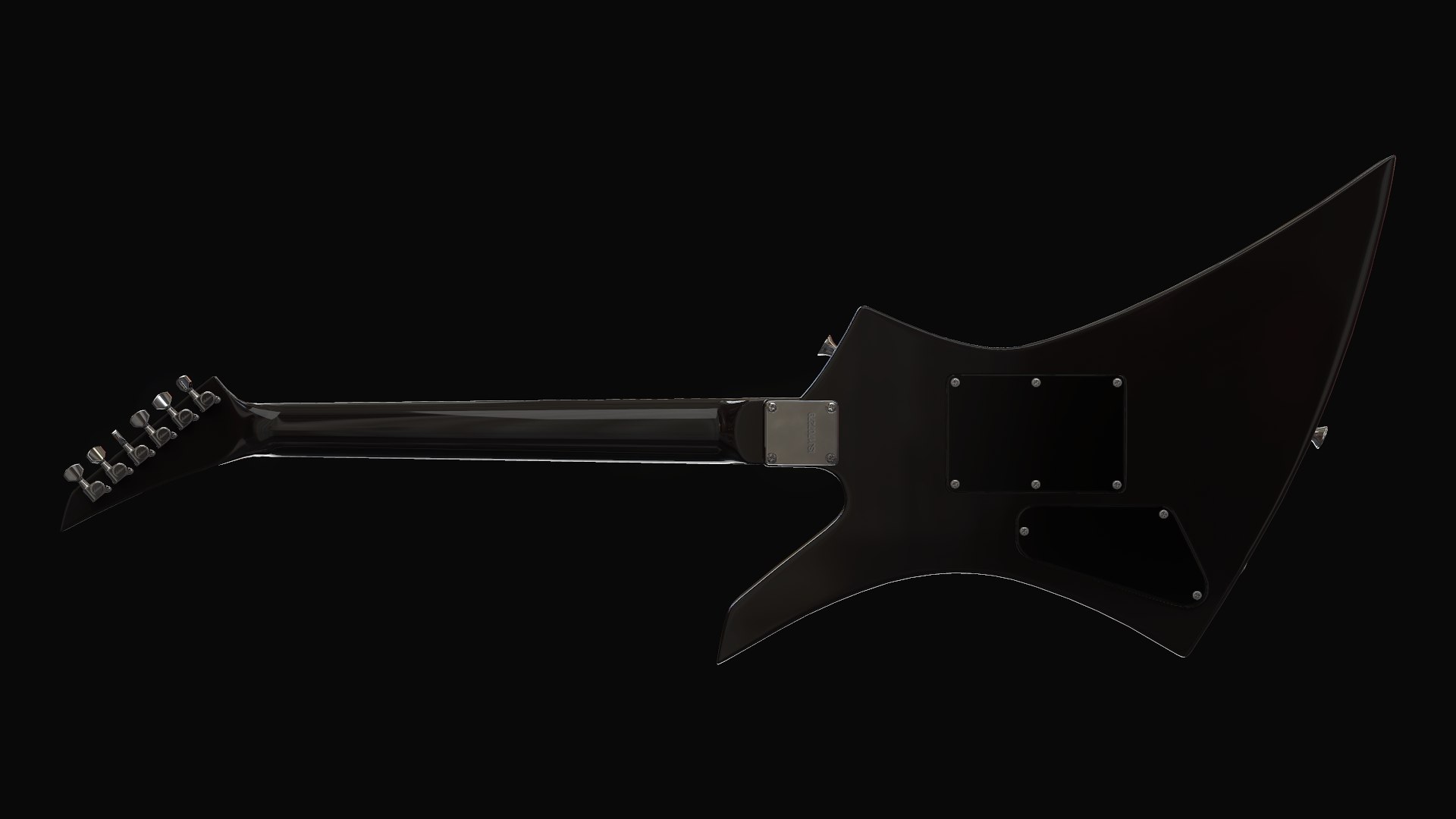Engine guitar 3D - TurboSquid 1342815