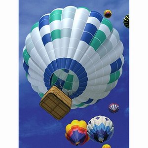 Low Poly Hot Air Balloon 3D Models for Download | TurboSquid