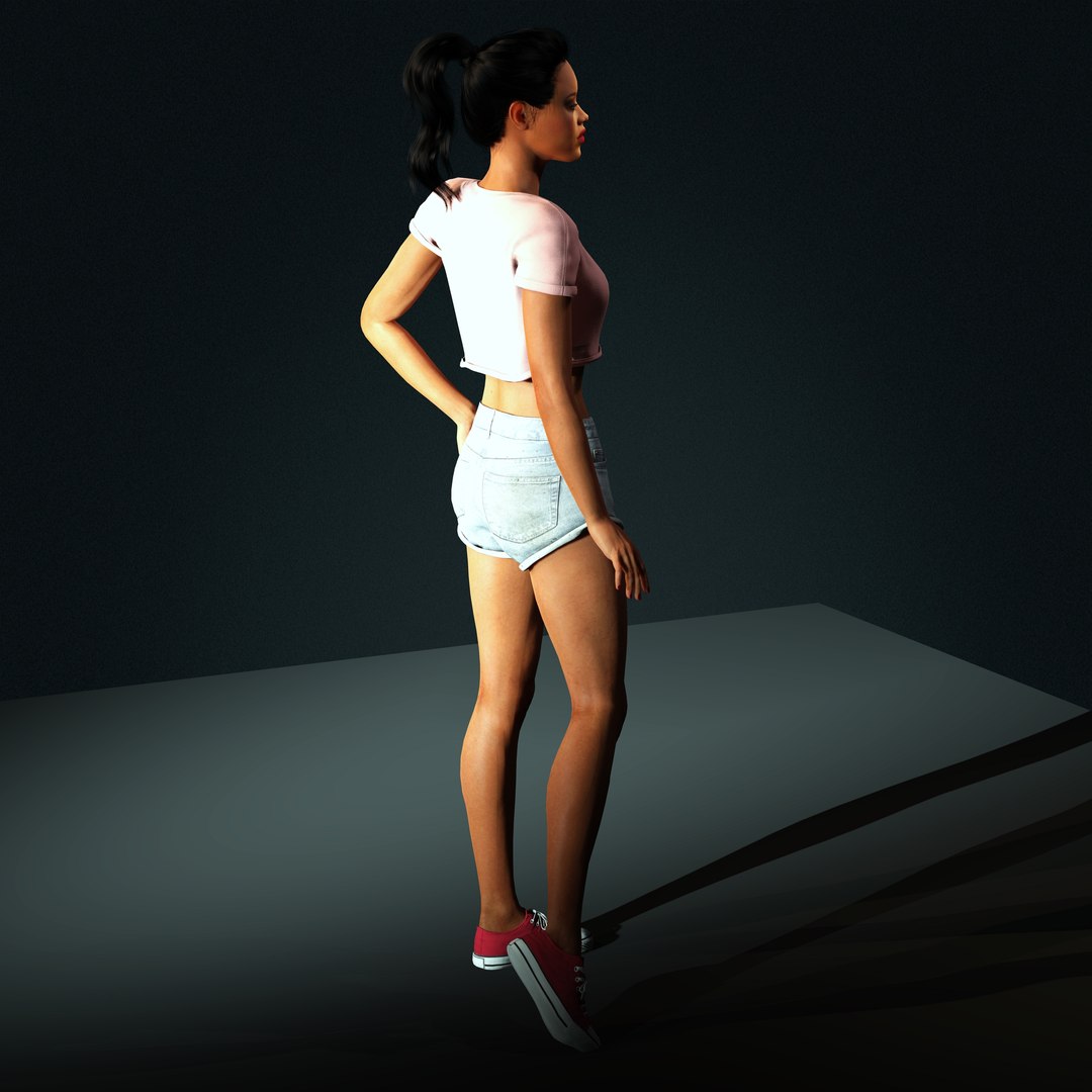 3D Rihanna 3D Model - Hyper Realistic - Low Poly 3D Model - TurboSquid ...