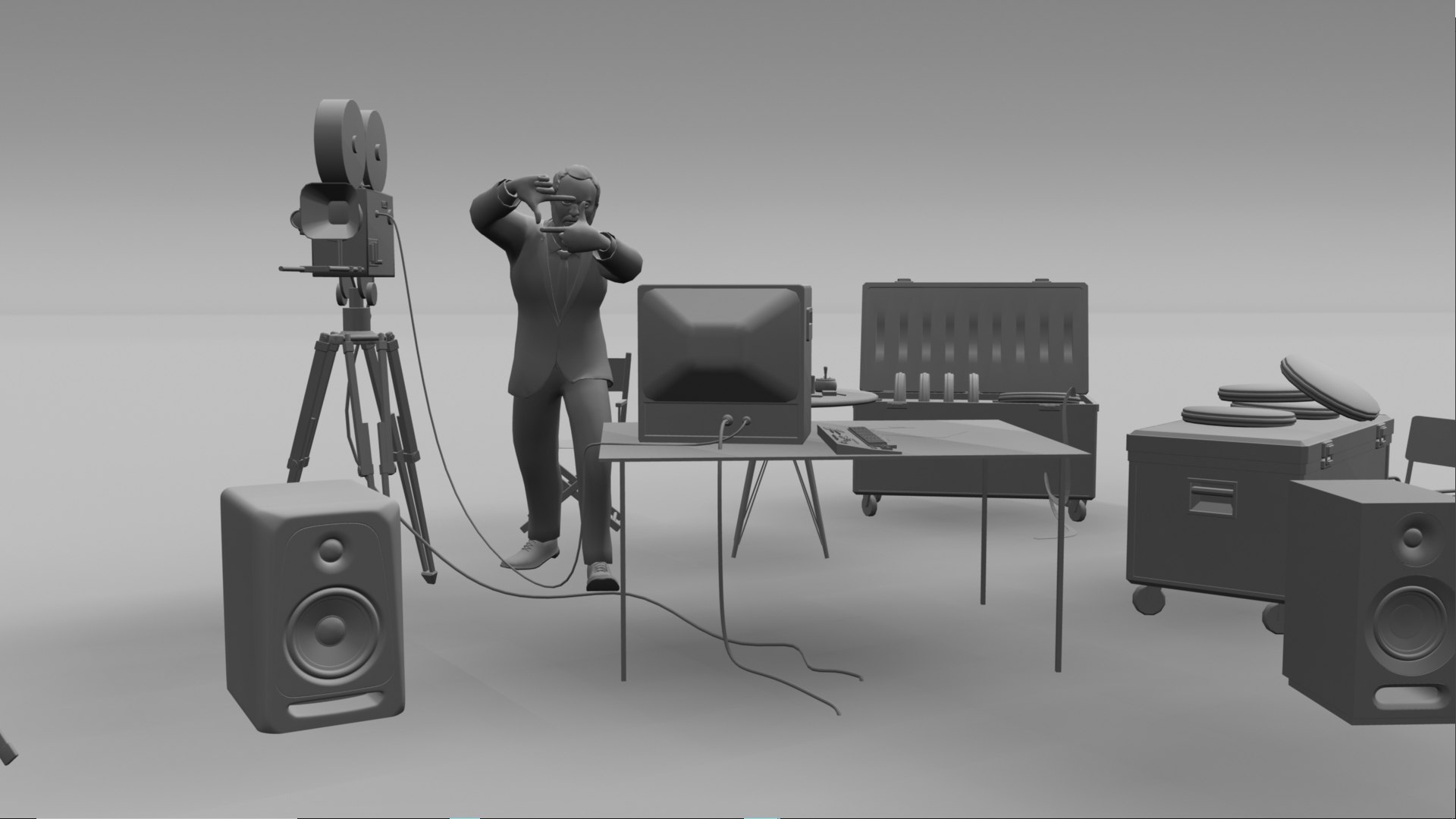 3D Movie Shooting Spot Model - TurboSquid 1761279