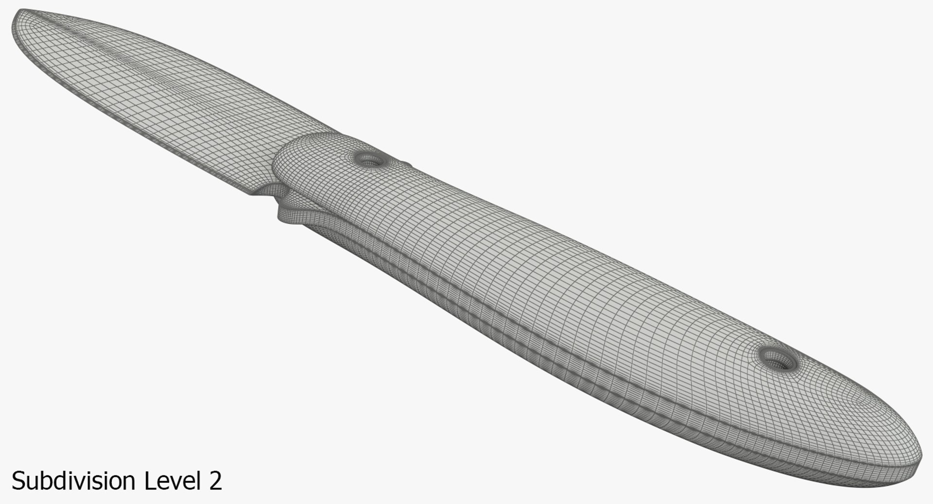 Realistic Knife 3D Model - TurboSquid 1332755