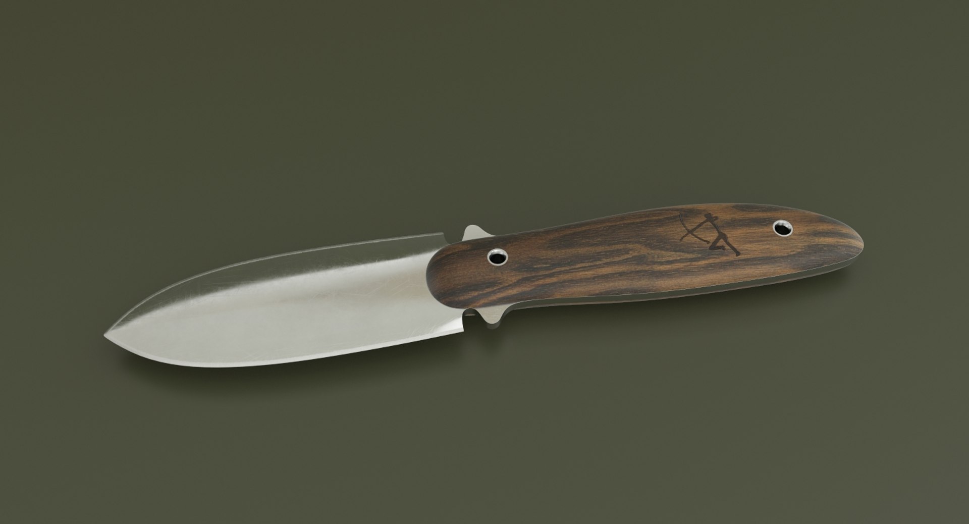 Realistic Knife 3D Model - TurboSquid 1332755