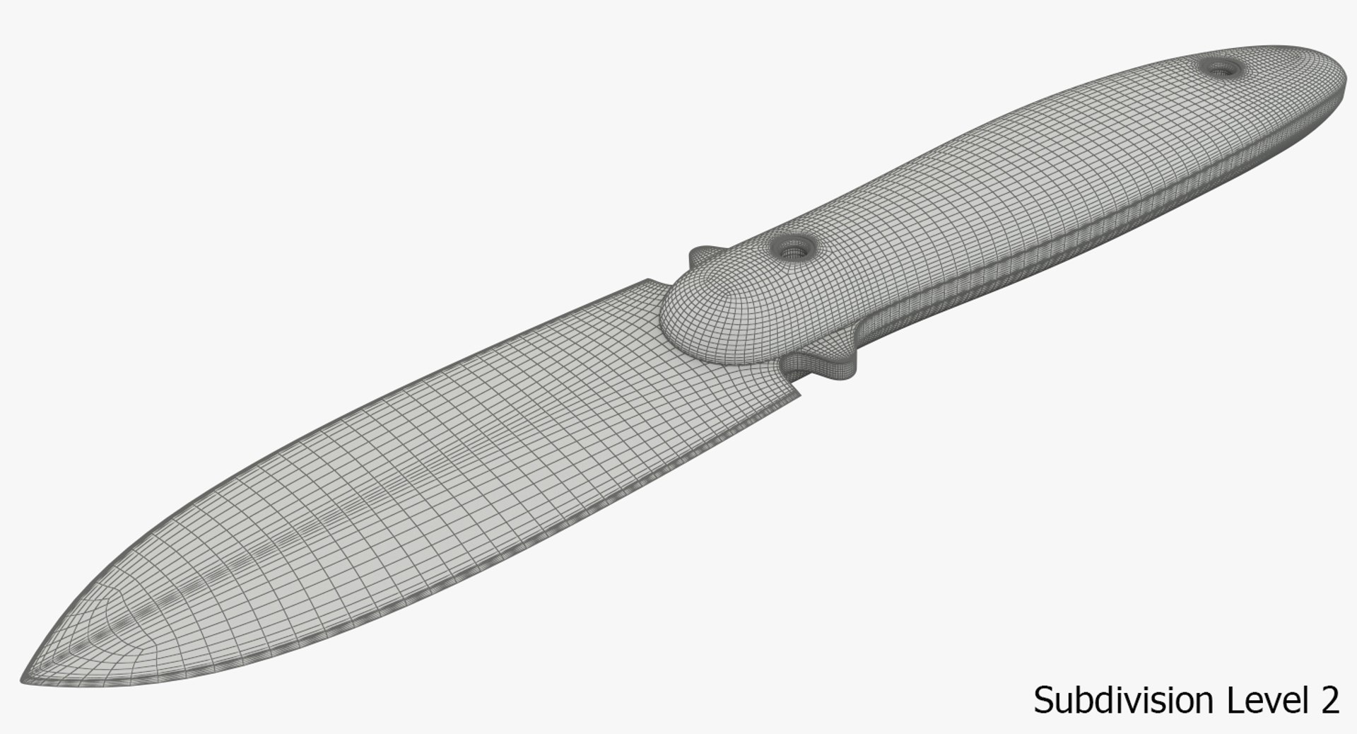 Realistic Knife 3D Model - TurboSquid 1332755