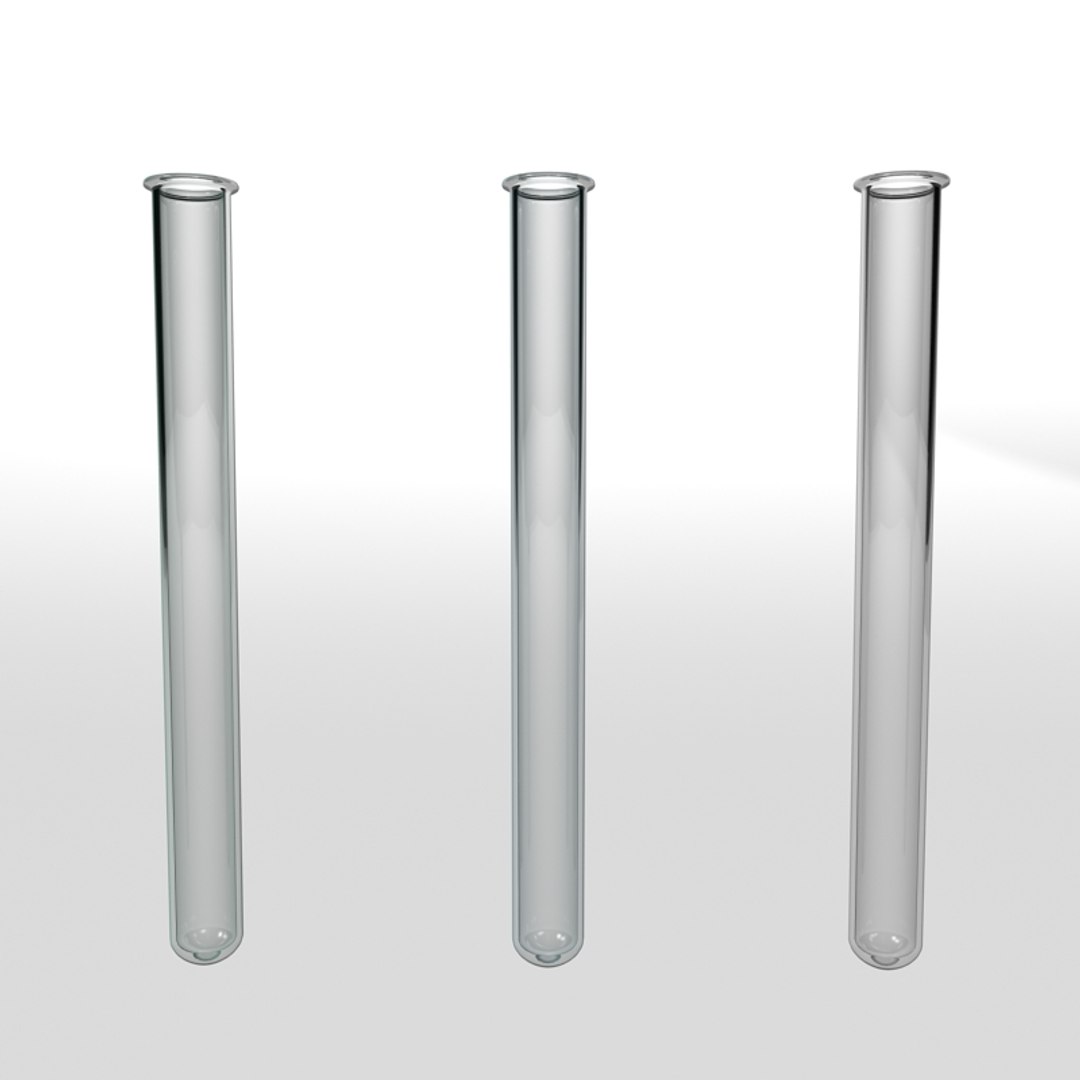 3d Test Tube