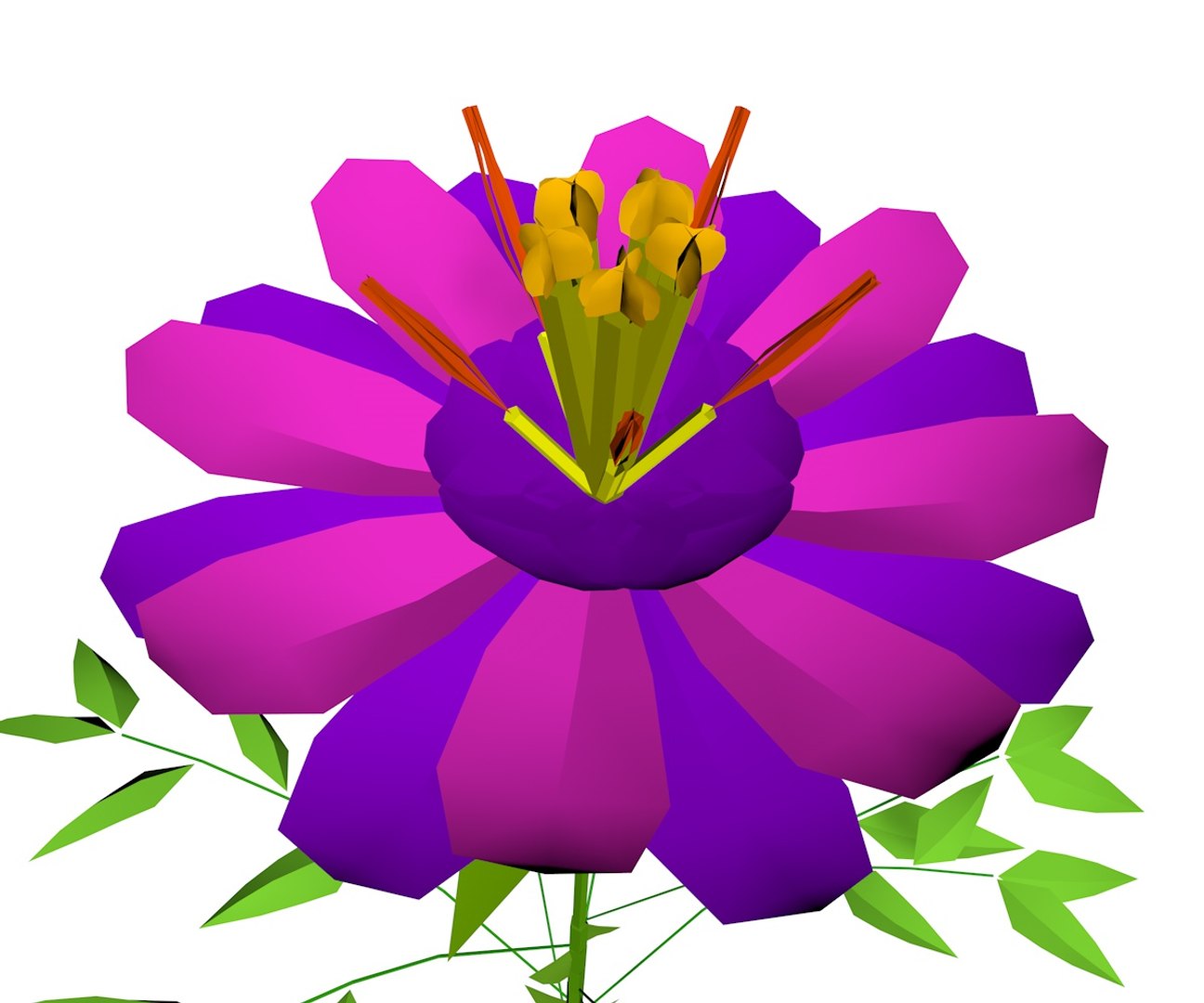 Flower 3D Model - TurboSquid 1340467
