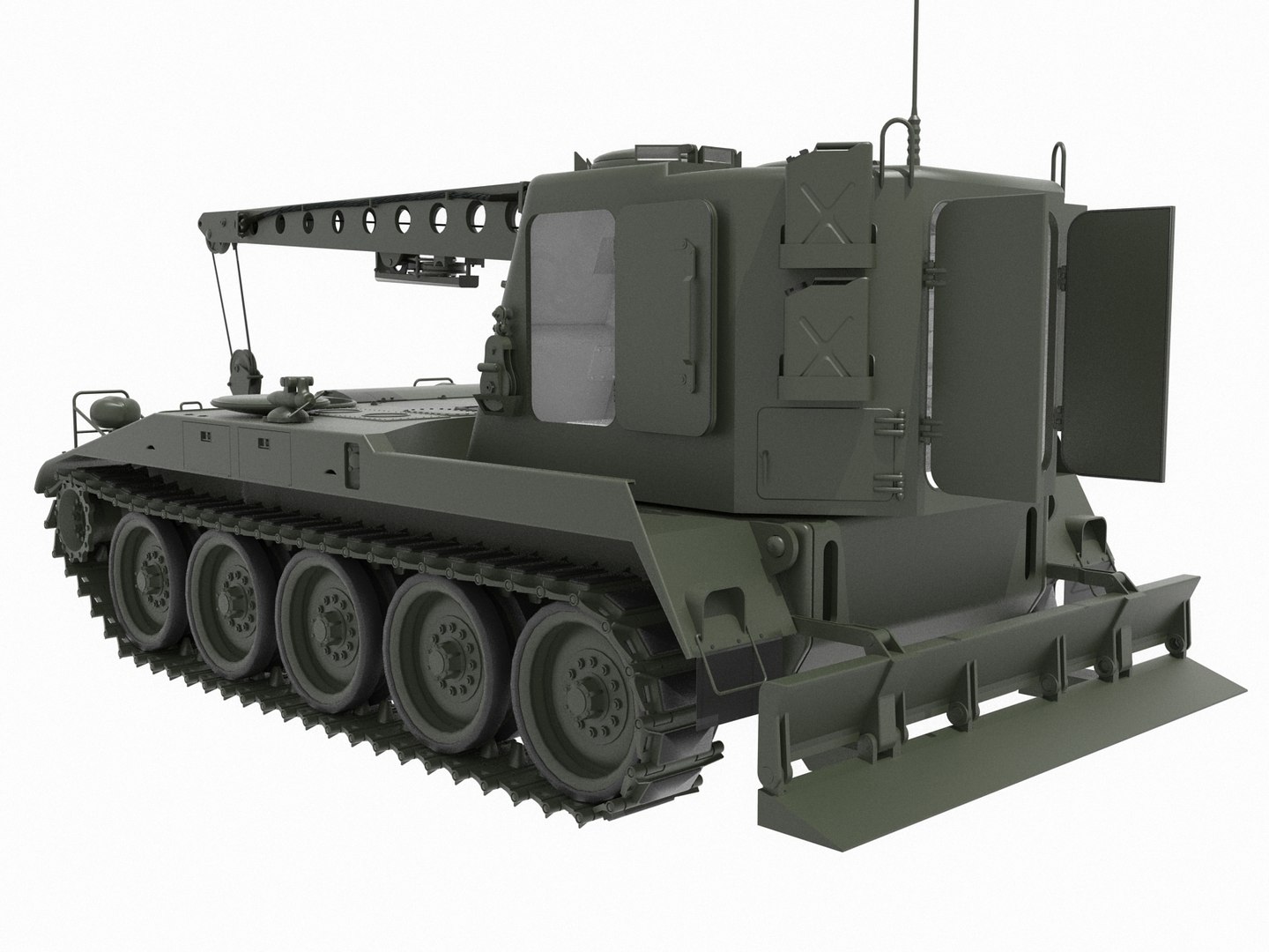 M578 Light Recovery Vehicle 3D Model - TurboSquid 1450768