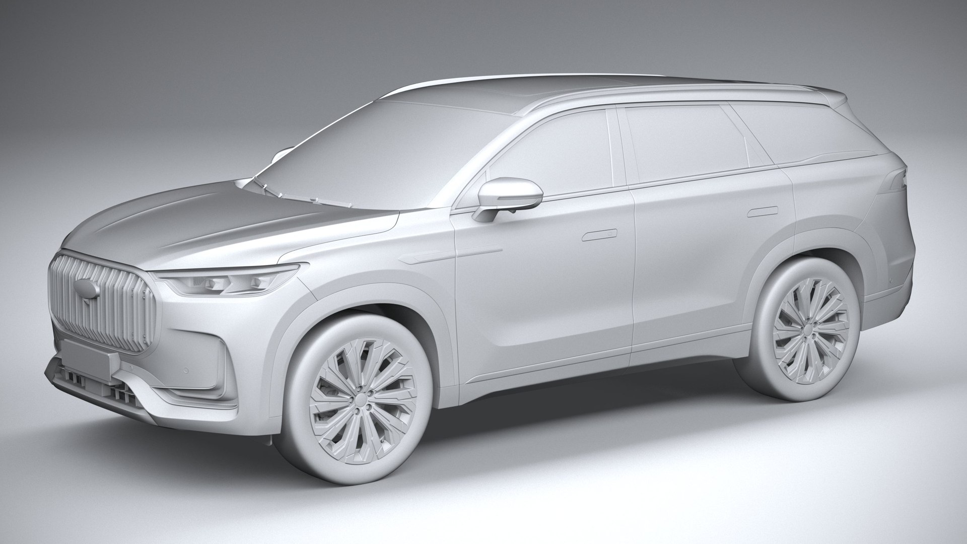 Chery Tiggo 9 2025 3D Model - TurboSquid 2407031