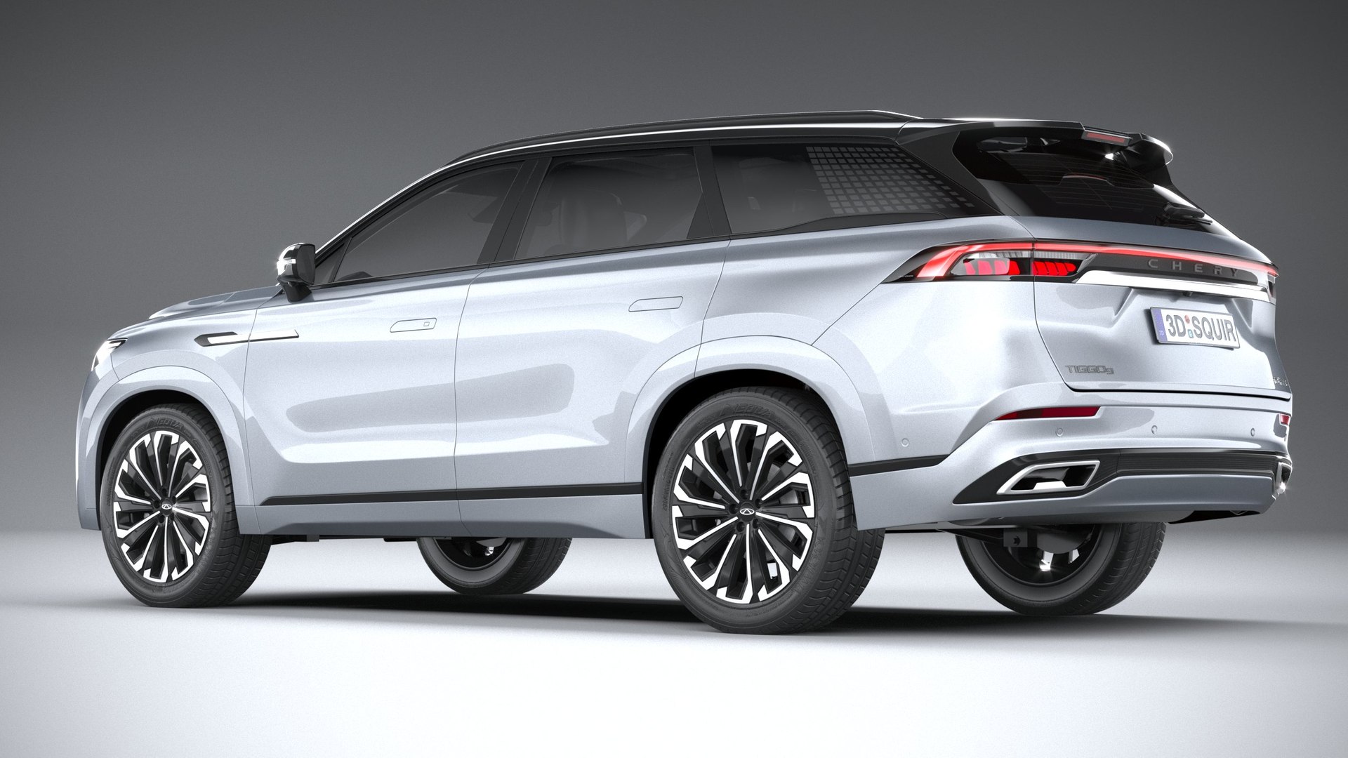 Chery Tiggo 9 2025 3D Model - TurboSquid 2407031