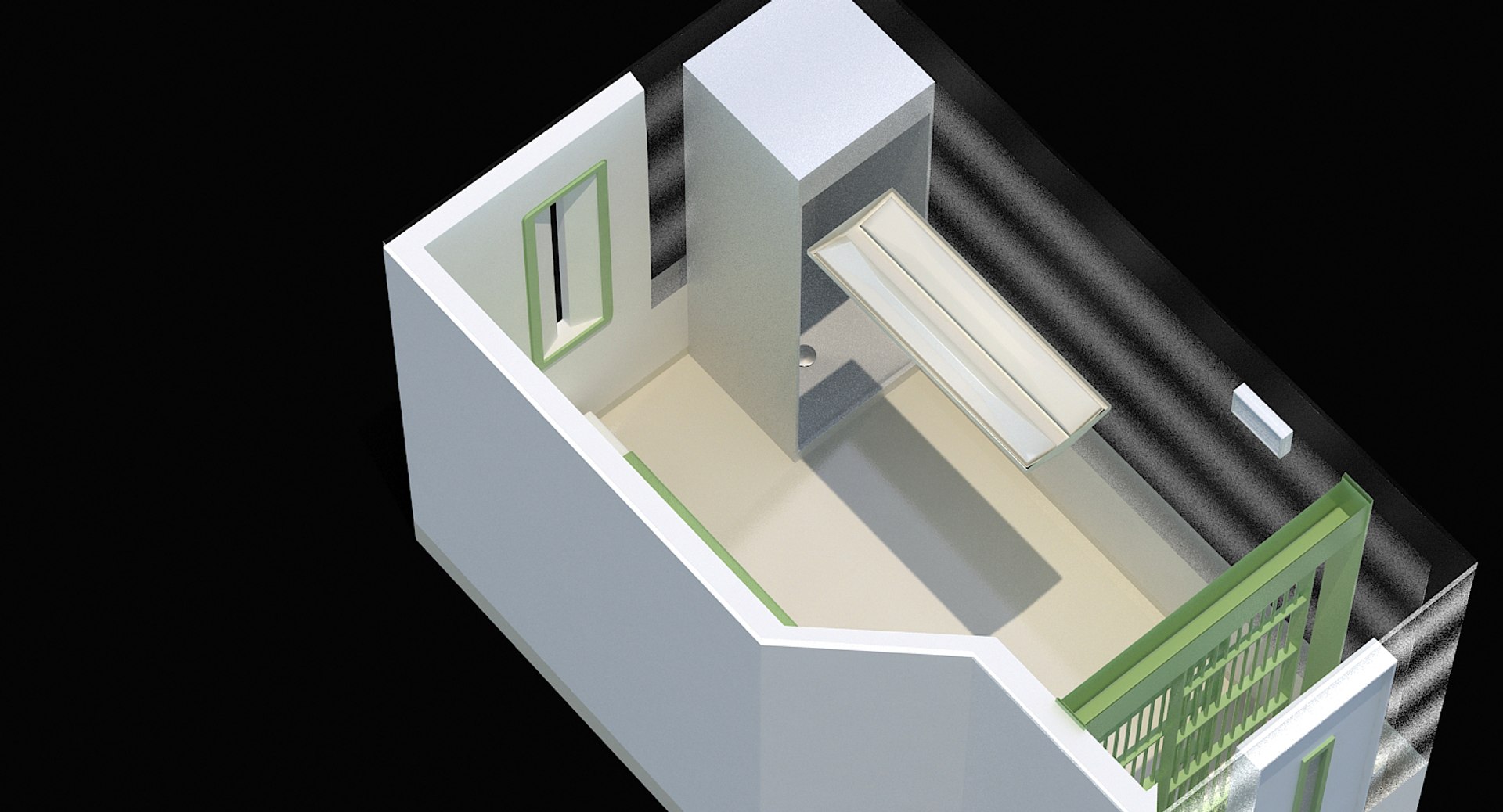3d supermax prison cell