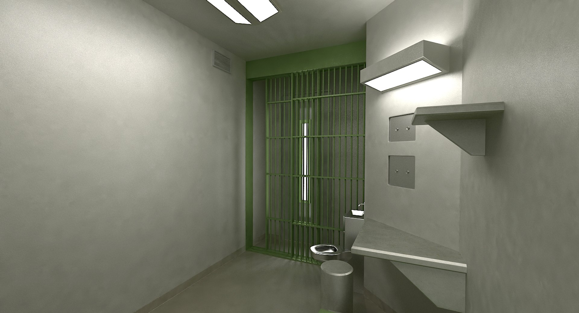 3d supermax prison cell