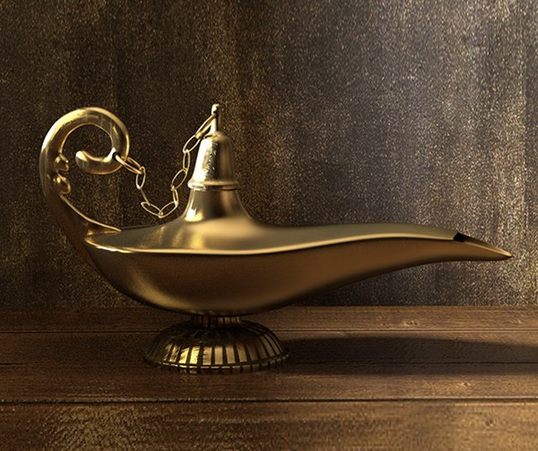3D модель Genie Lamp - TurboSquid 648085