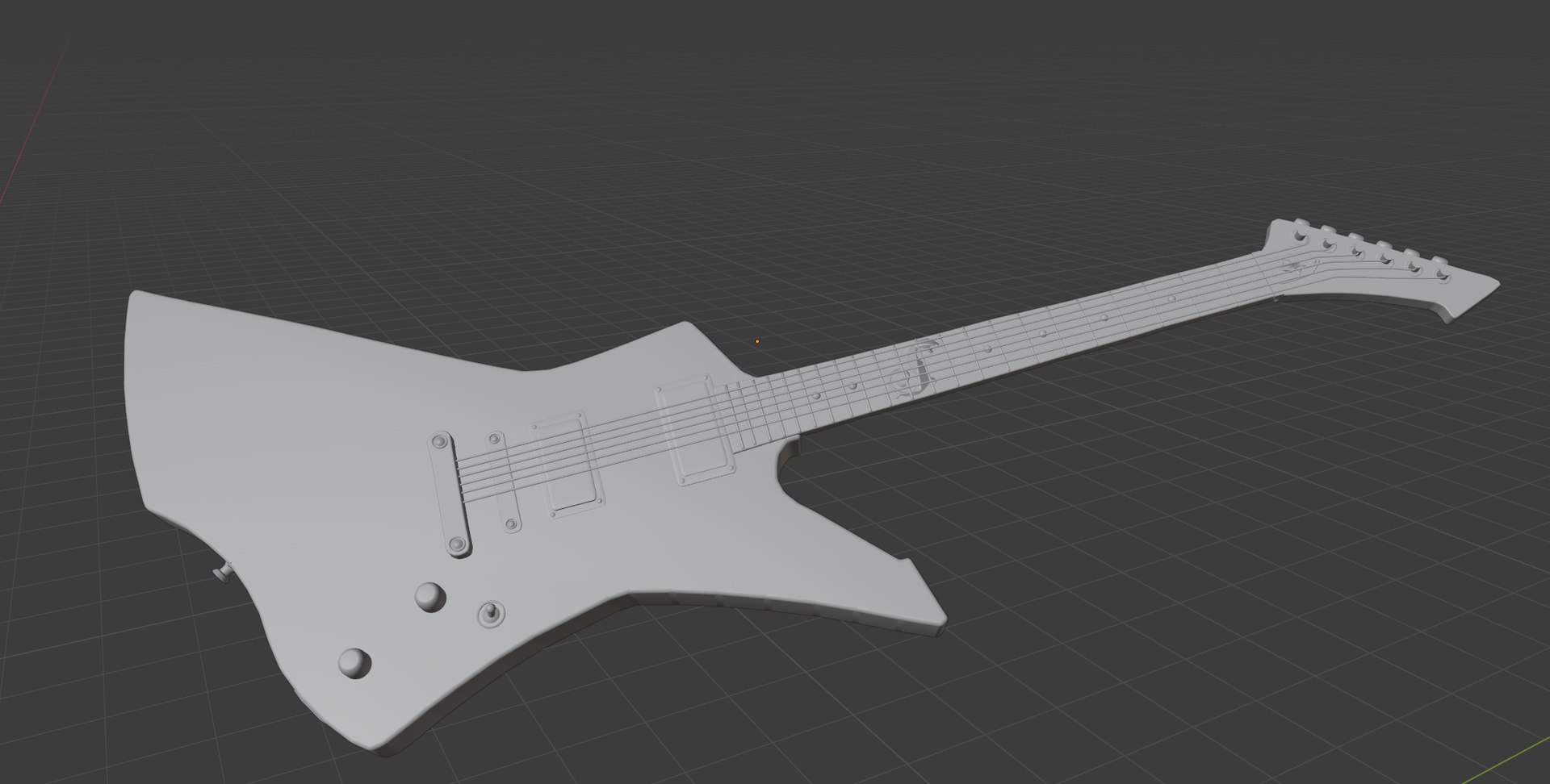 3D James Hetfield ESP SnakeByte - TurboSquid 1731556