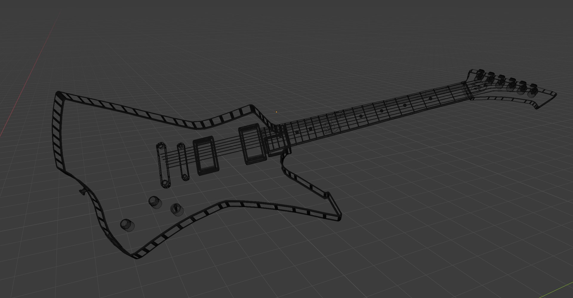 3D James Hetfield ESP SnakeByte - TurboSquid 1731556