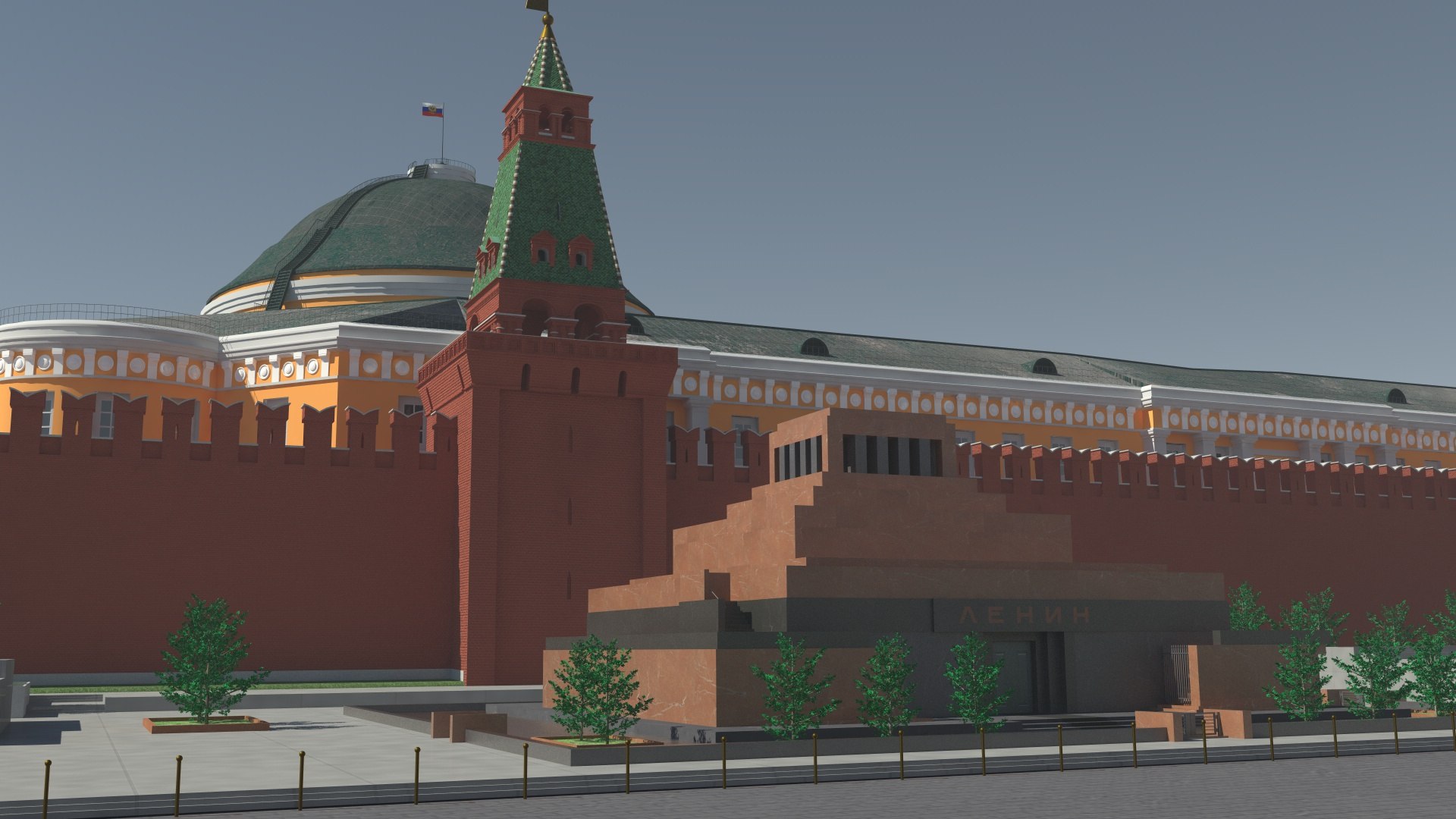 3D Moscow Red Square - TurboSquid 1602984