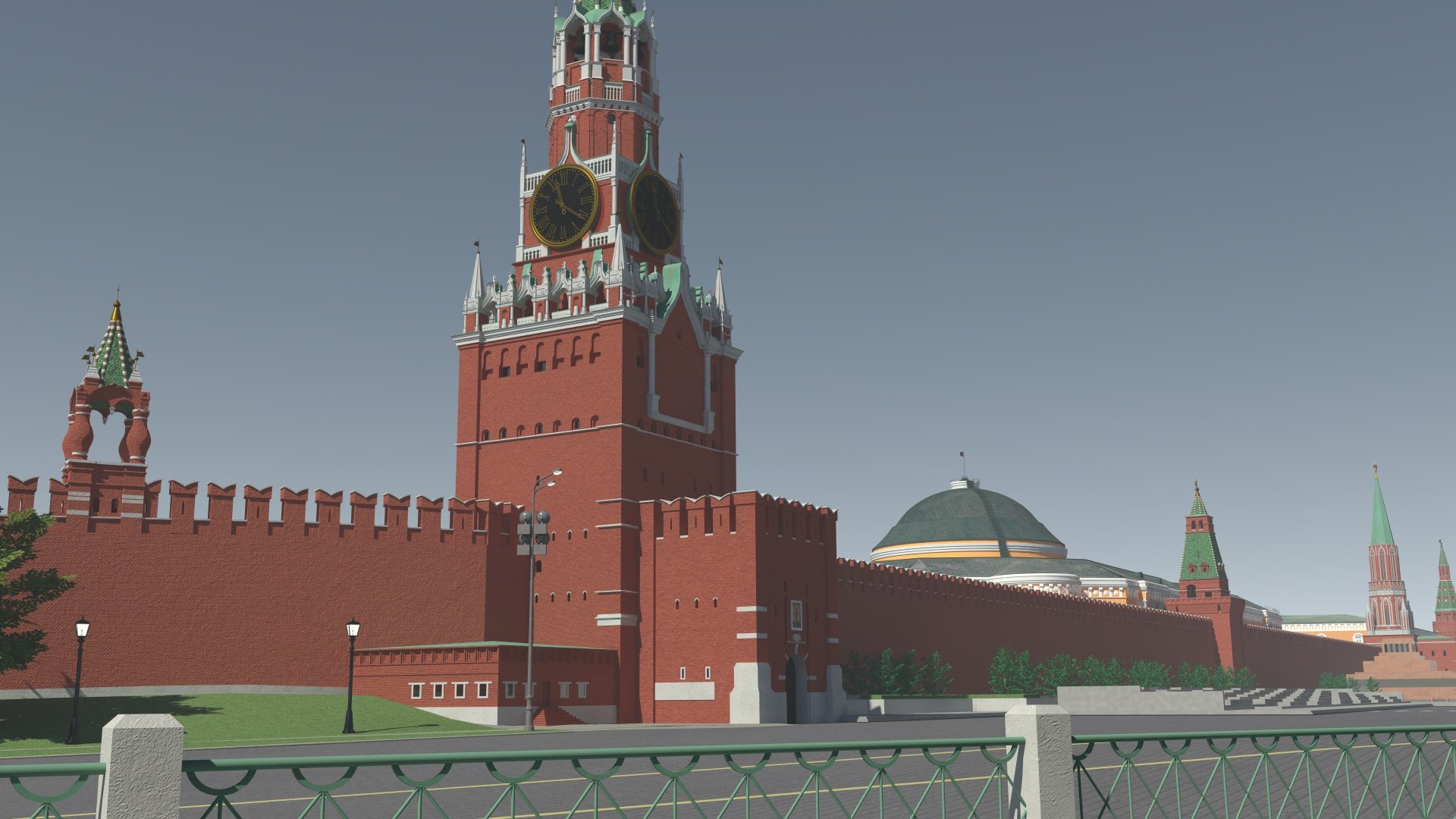 3D Moscow Red Square - TurboSquid 1602984