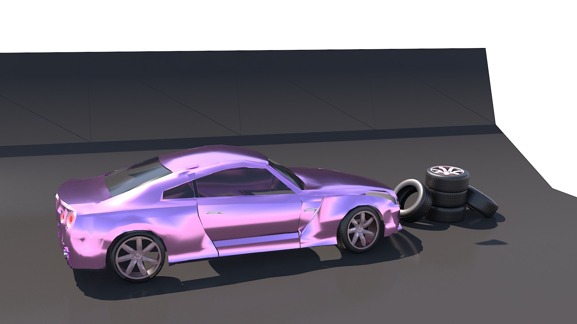 Gtr model - TurboSquid 2146600