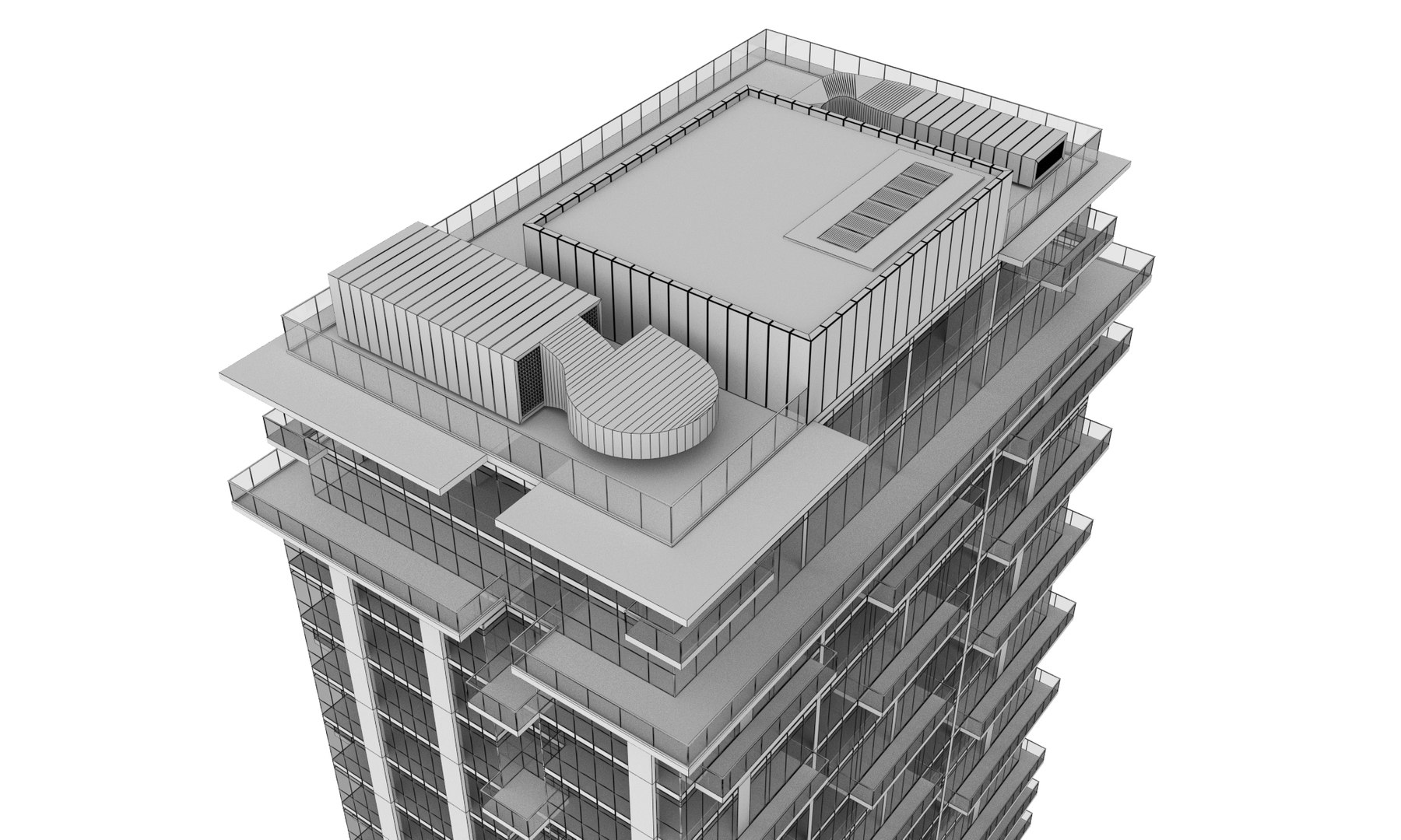 126 Simcoe Building Exterior 3D - TurboSquid 1584681