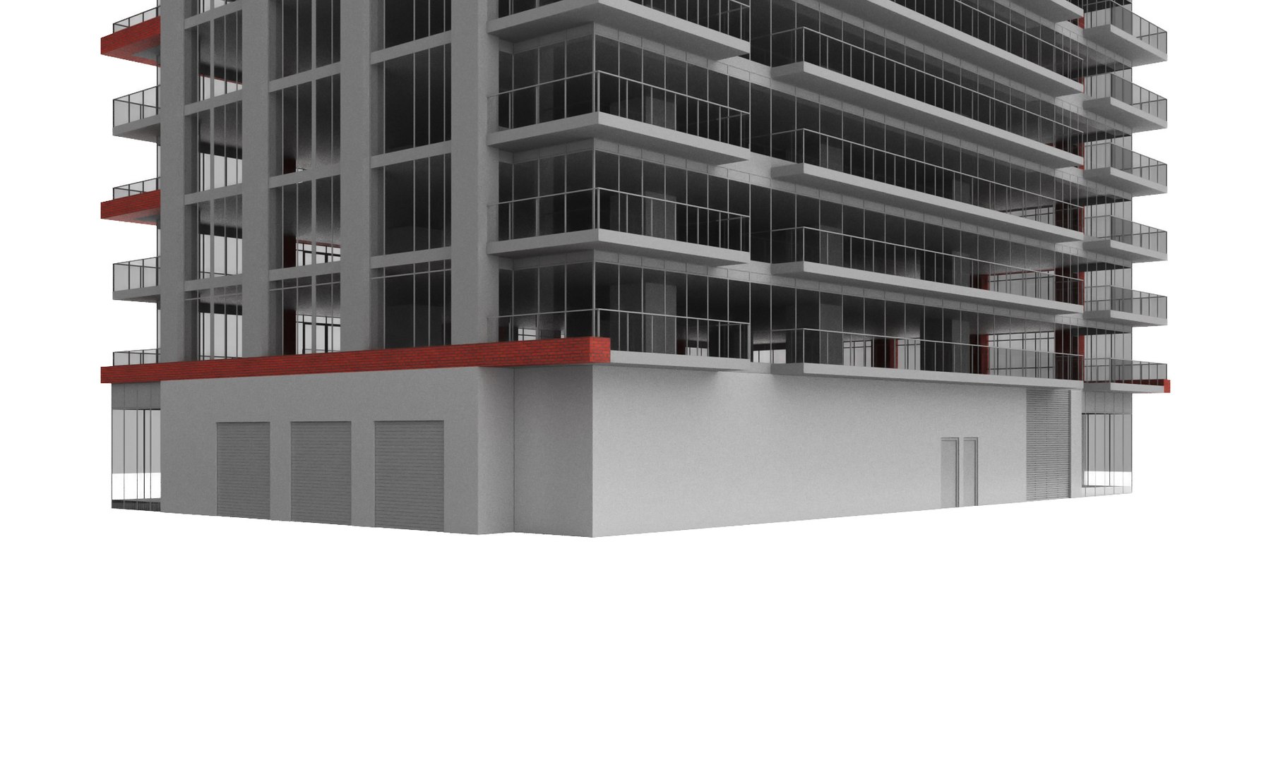 126 Simcoe Building Exterior 3D - TurboSquid 1584681