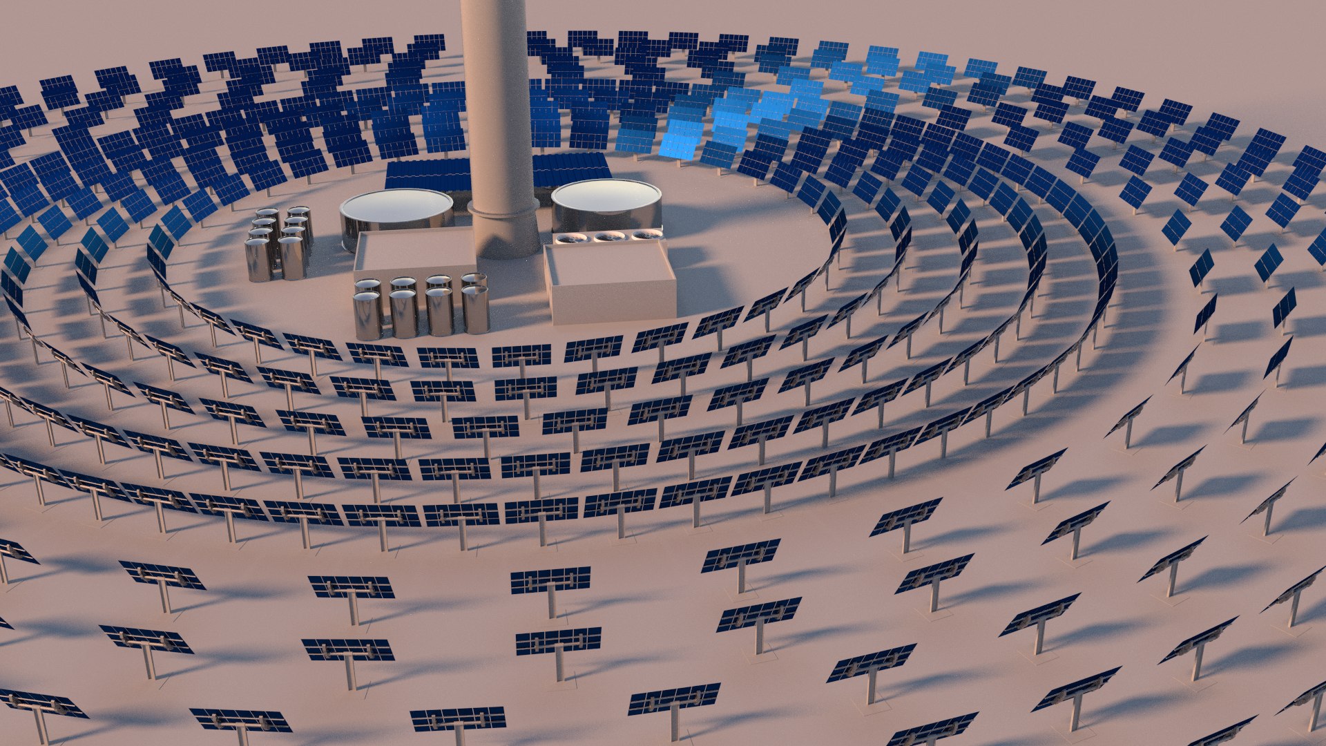 Free 3ds Model Solar Power