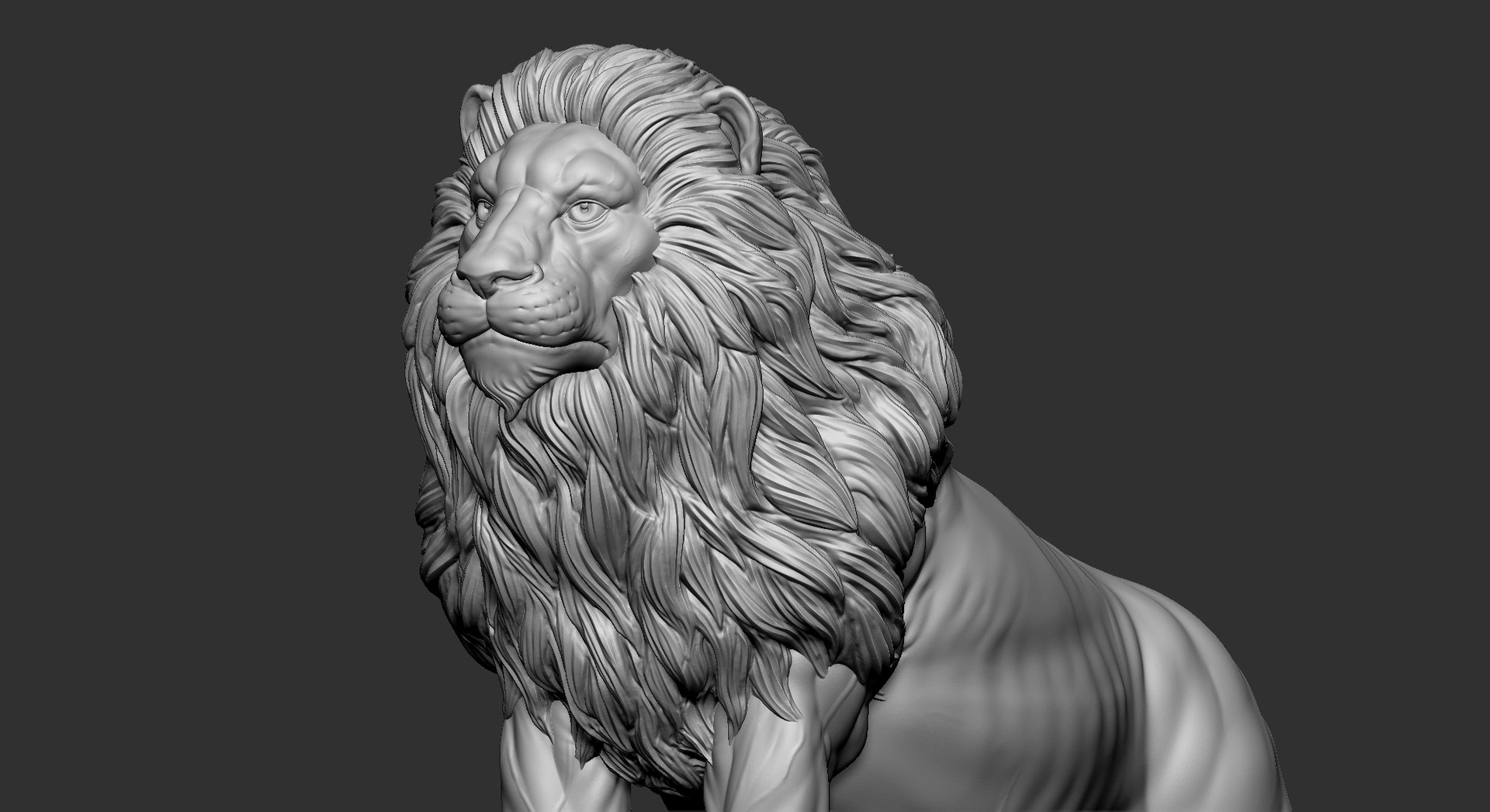 3D Lion - TurboSquid 2012497