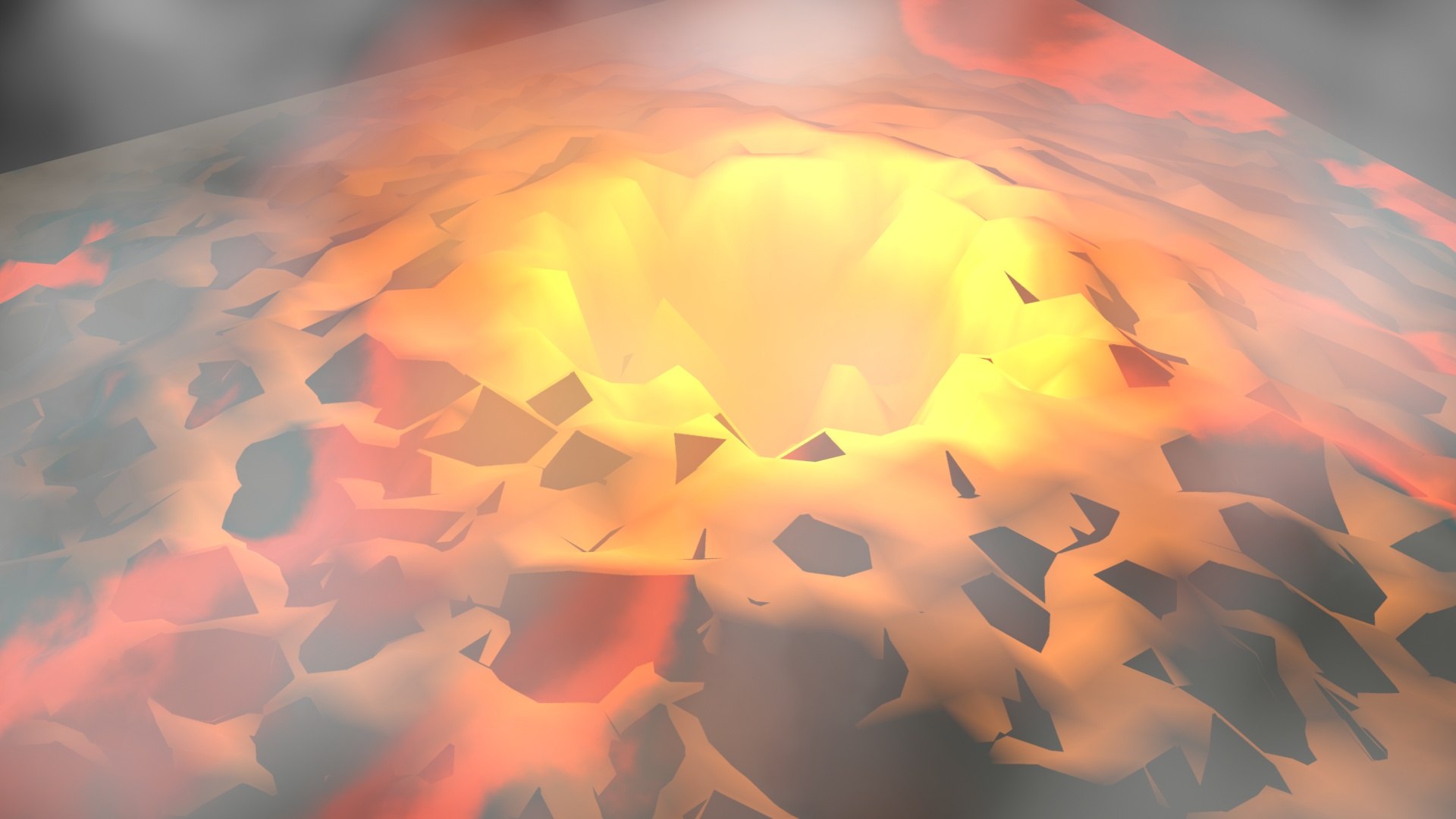 Volcano Island 3D Model - TurboSquid 1910732