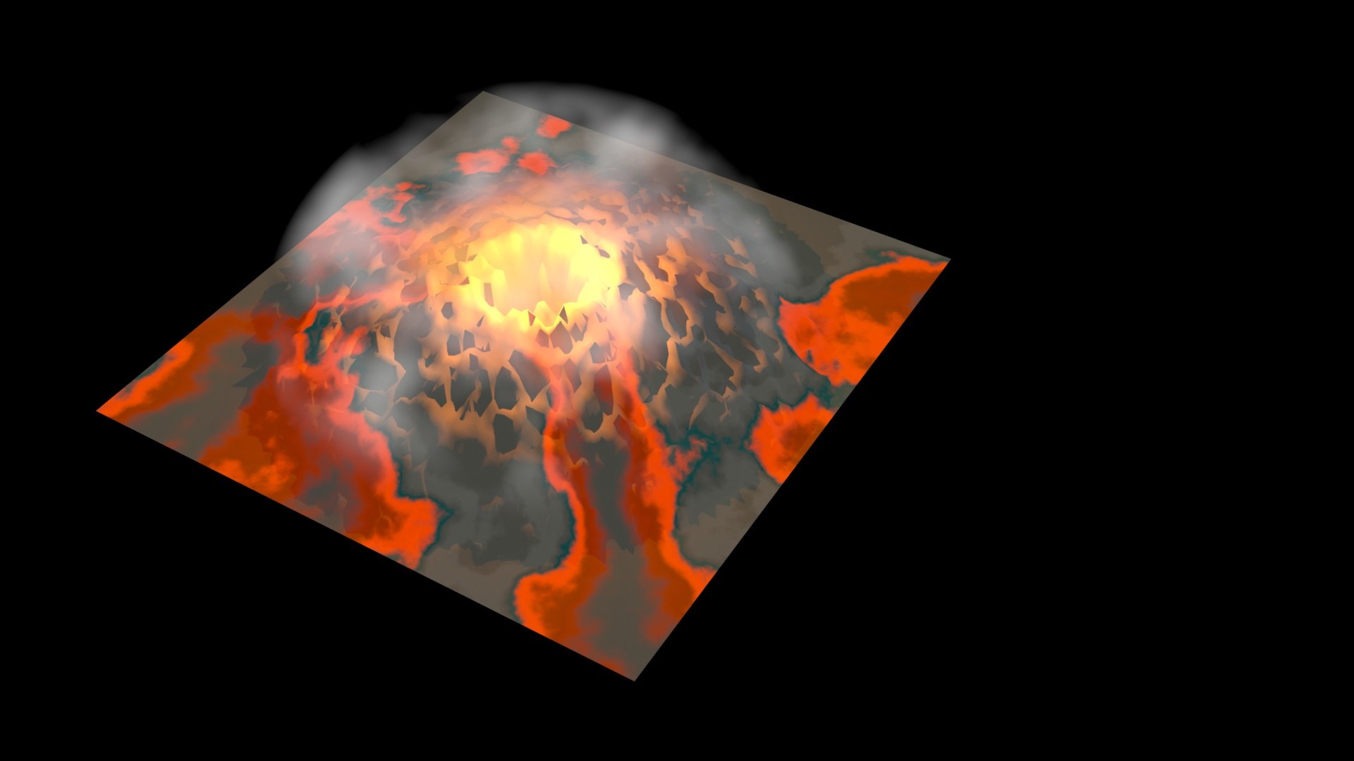 Volcano Island 3D Model - TurboSquid 1910732