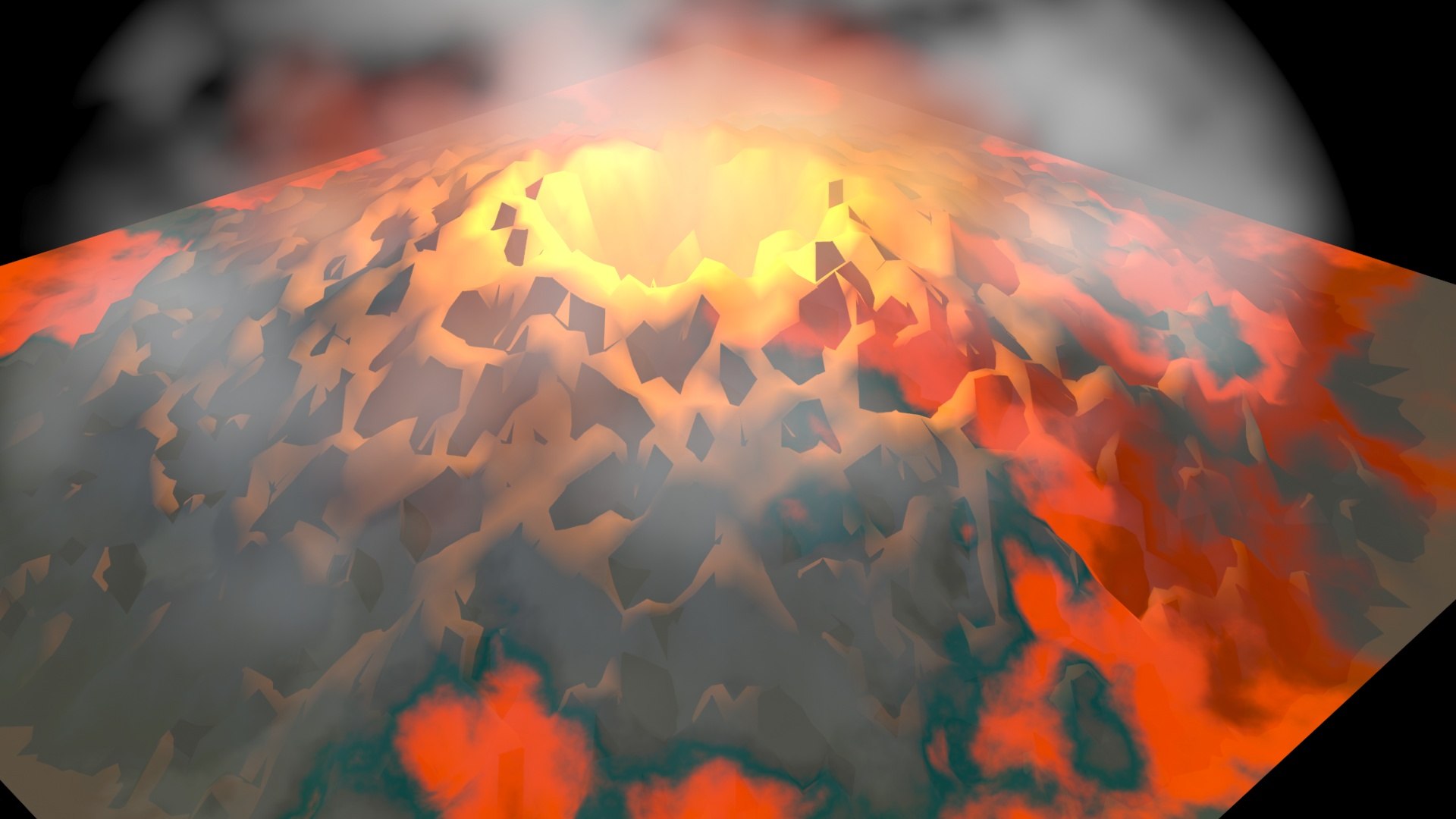 Volcano Island 3D Model - TurboSquid 1910732