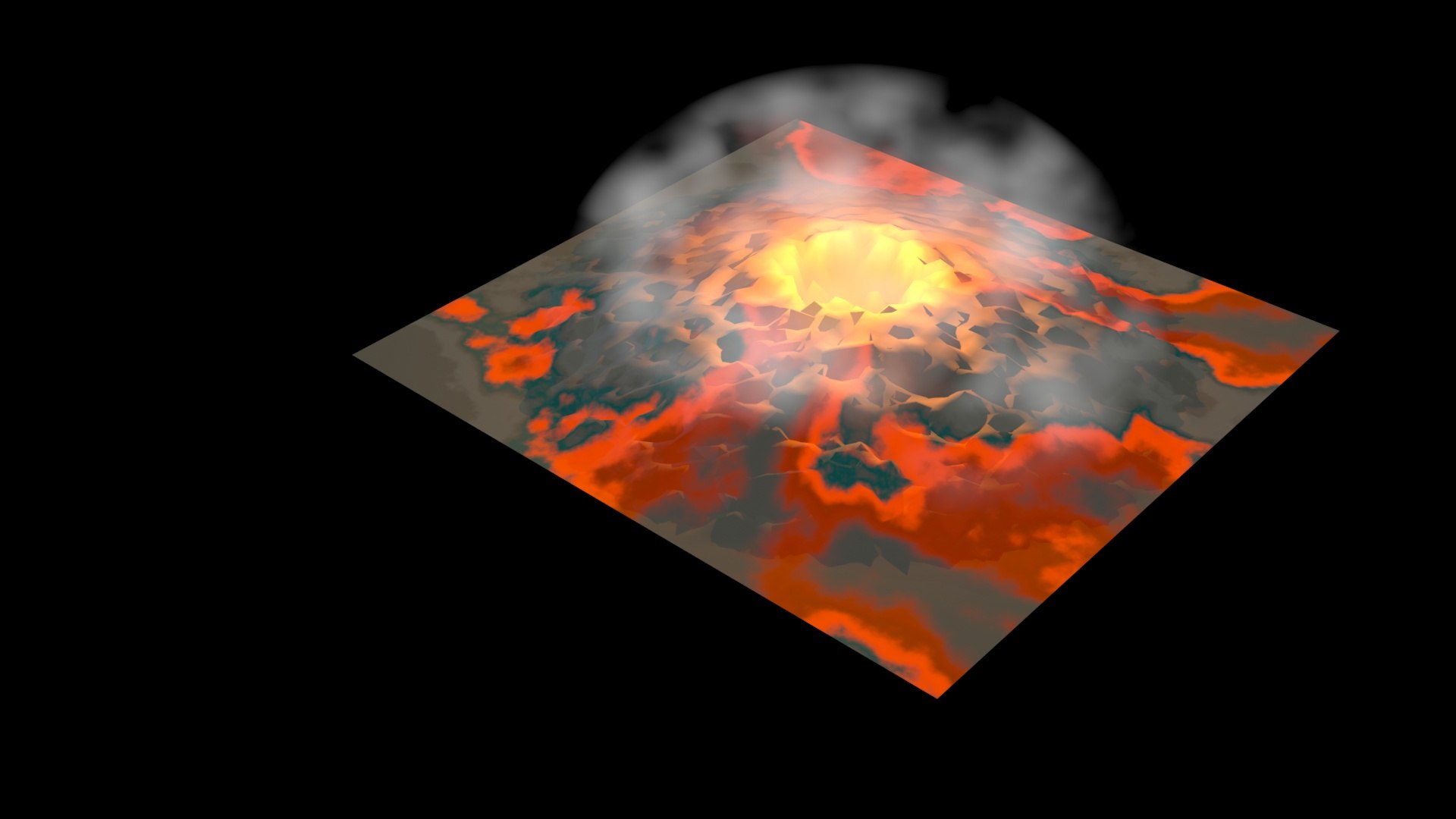 Volcano Island 3D Model - TurboSquid 1910732