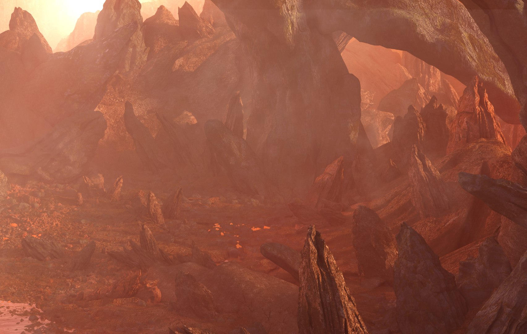 3D Mars Planet Environment Model - TurboSquid 2403857