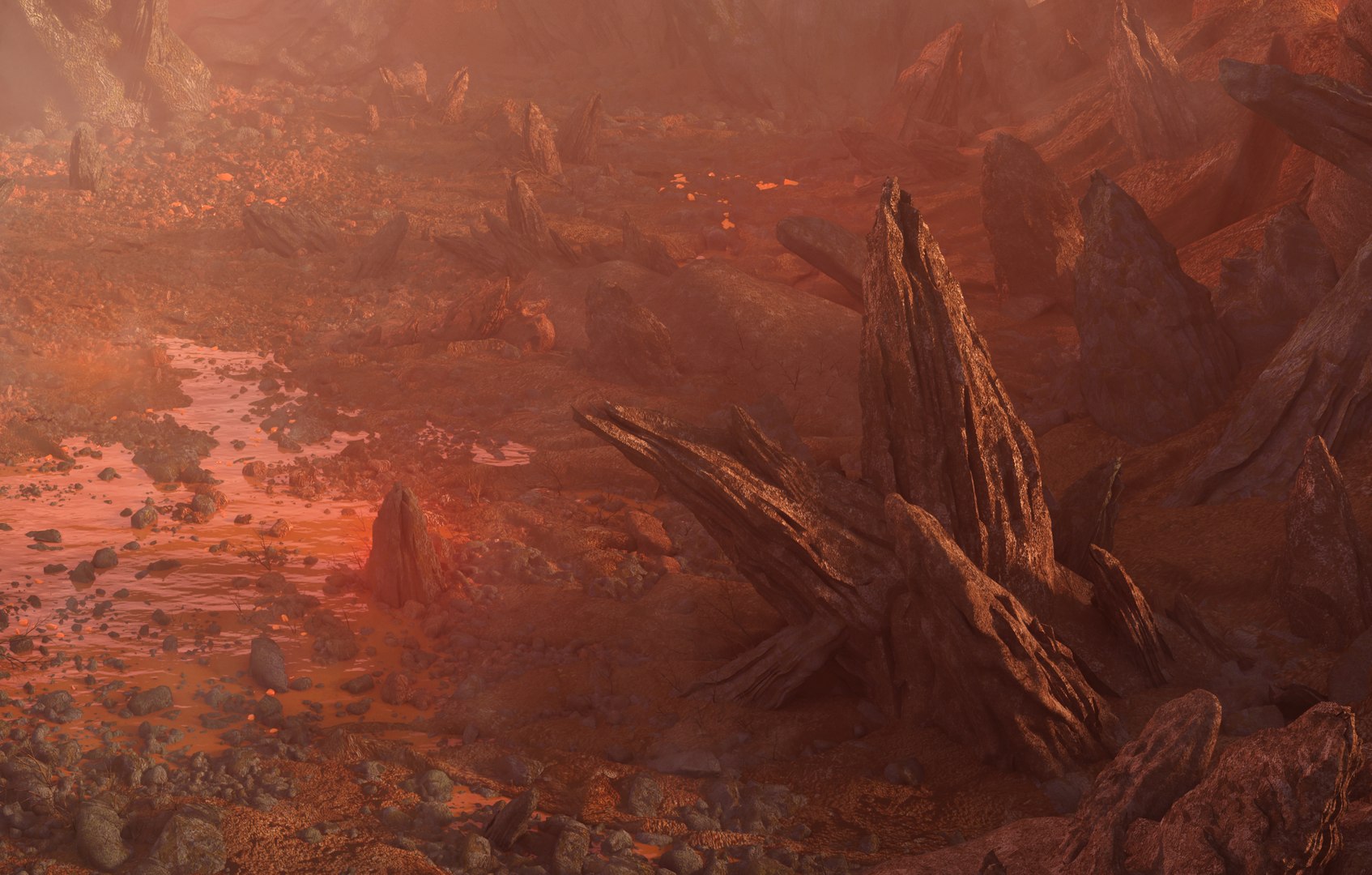 3D Mars Planet Environment Model - TurboSquid 2403857