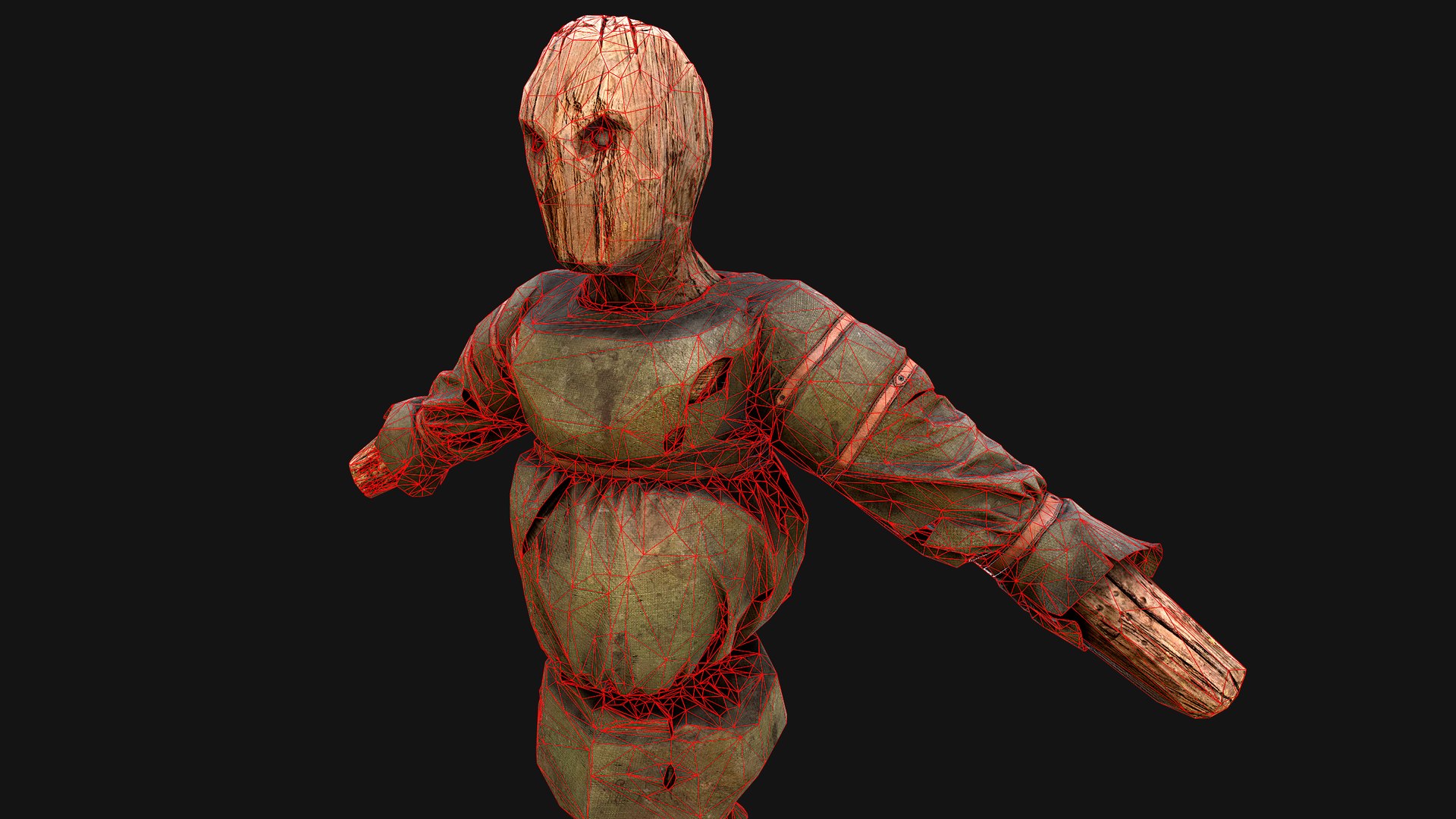 Medieval Military Training Dummy Wooden 3D Model - TurboSquid 2442328