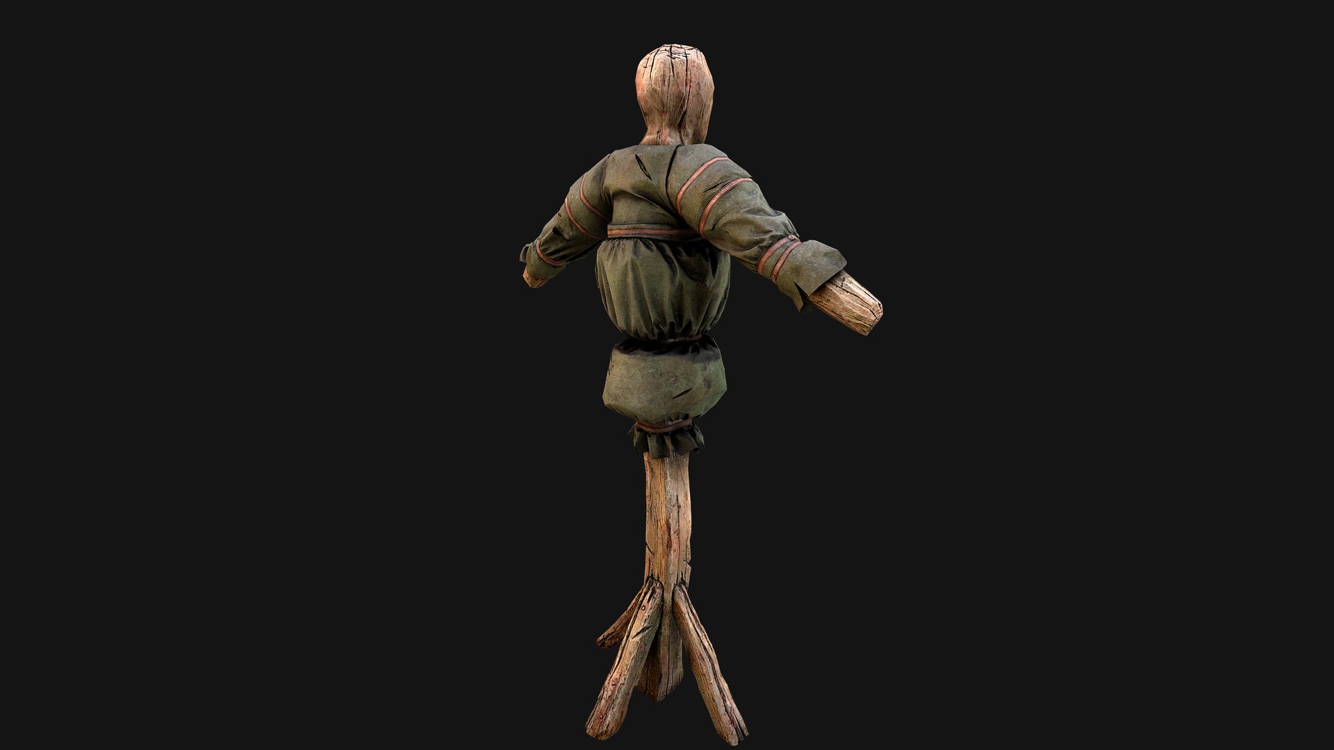 Medieval Military Training Dummy Wooden 3D Model - TurboSquid 2442328