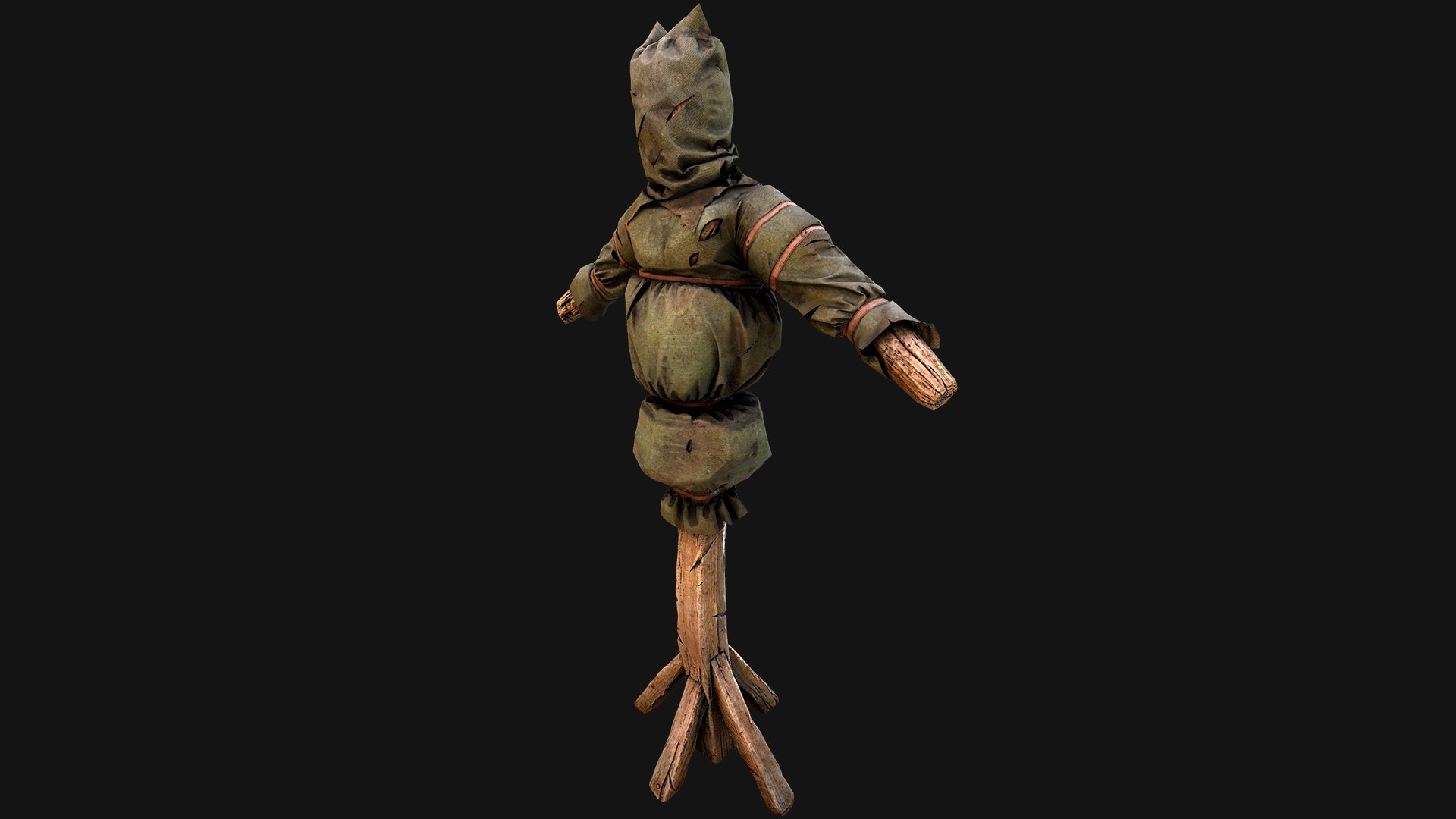Medieval Military Training Dummy Wooden 3D Model - TurboSquid 2442328