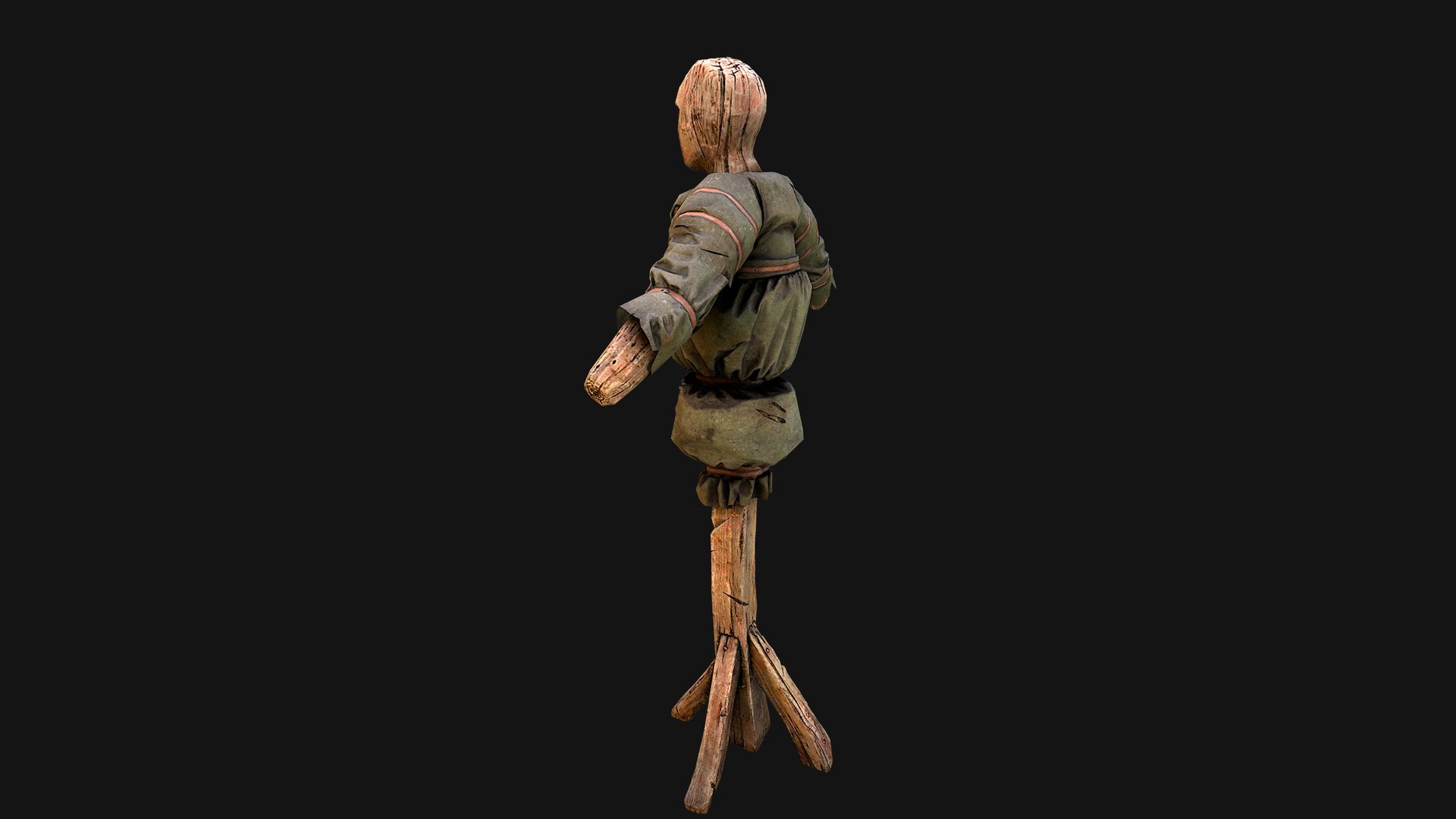 Medieval Military Training Dummy Wooden 3D Model - TurboSquid 2442328