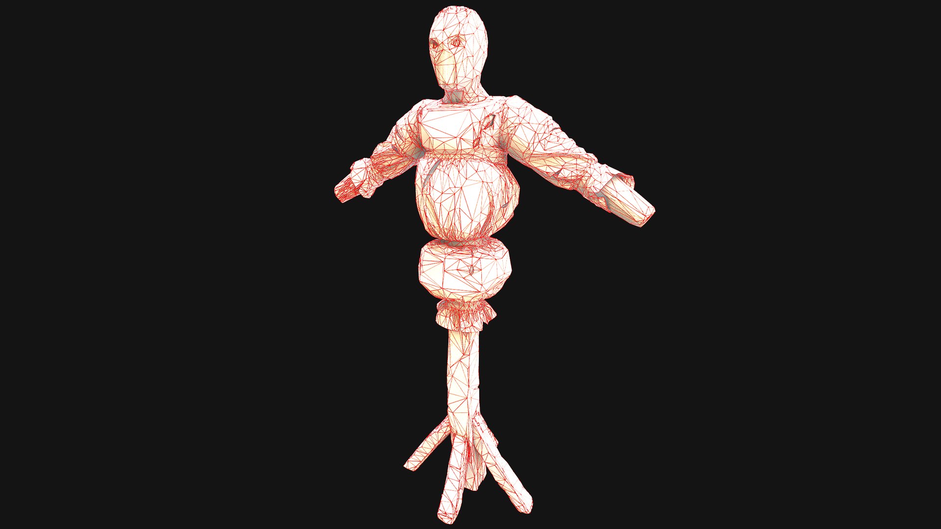 Medieval Military Training Dummy Wooden 3D Model - TurboSquid 2442328