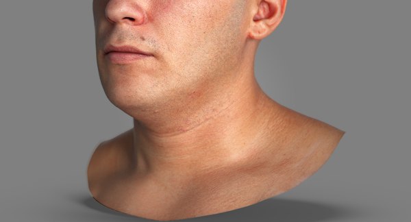 Marcus pbr real human head 3D model - TurboSquid 1629110