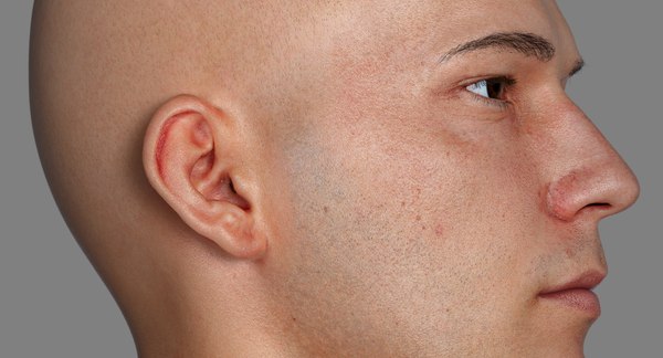 Marcus pbr real human head 3D model - TurboSquid 1629110