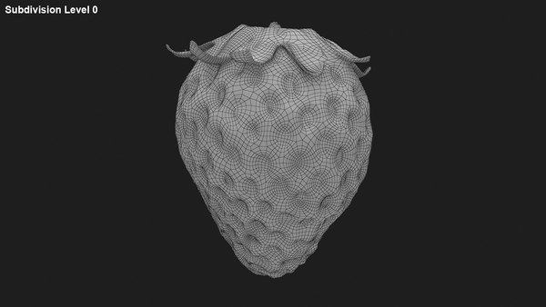 modelo 3d Colección de fresas - TurboSquid 2239088