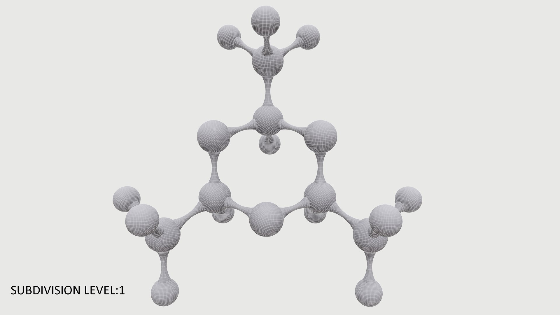 3D Paraldehyde Molecule With PBR 4K 8K Model - TurboSquid 1945006