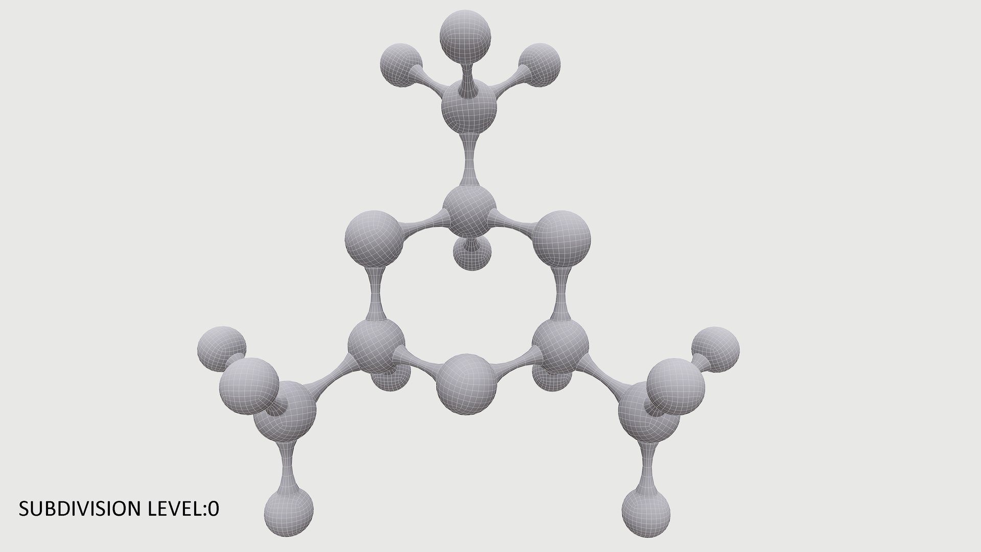 3D Paraldehyde Molecule With PBR 4K 8K Model - TurboSquid 1945006