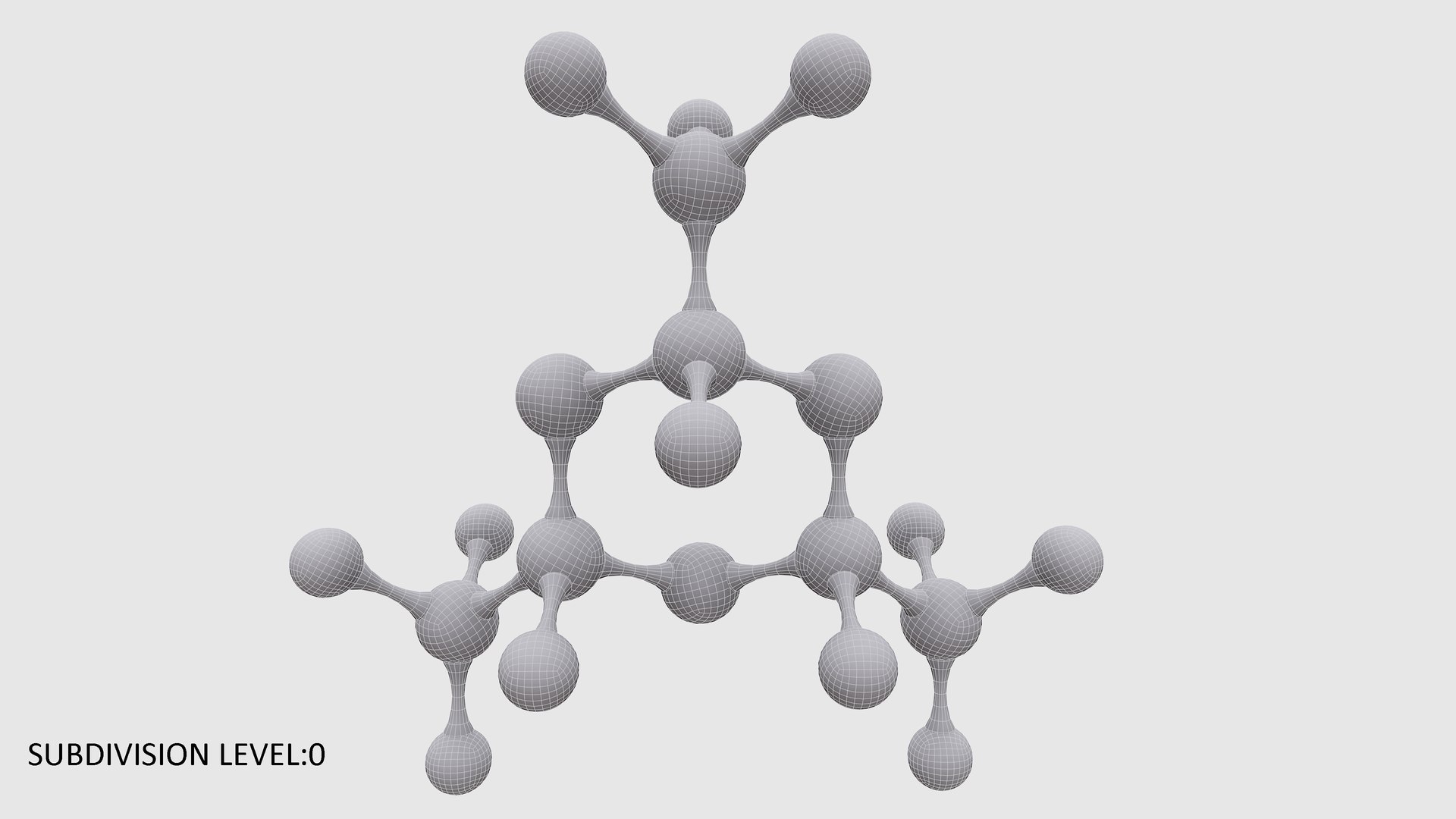 3D Paraldehyde Molecule With PBR 4K 8K Model - TurboSquid 1945006