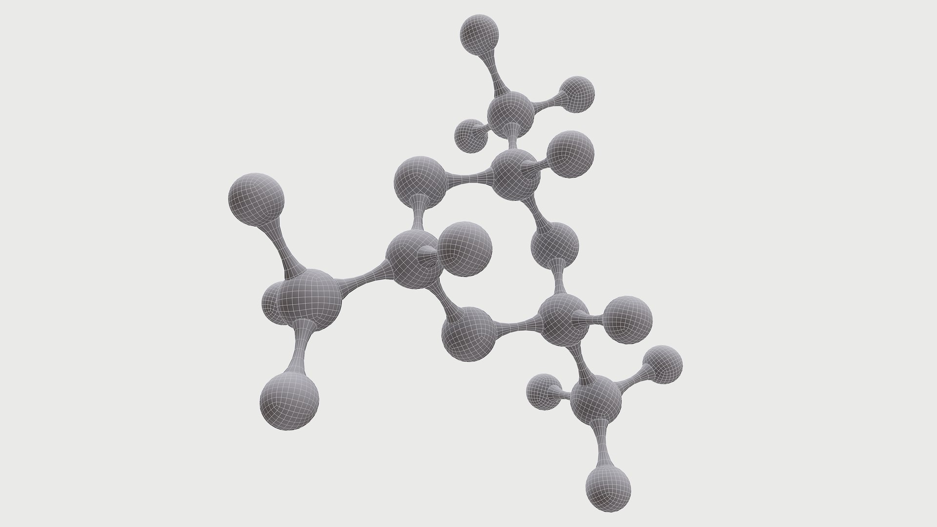 3D Paraldehyde Molecule With PBR 4K 8K Model - TurboSquid 1945006