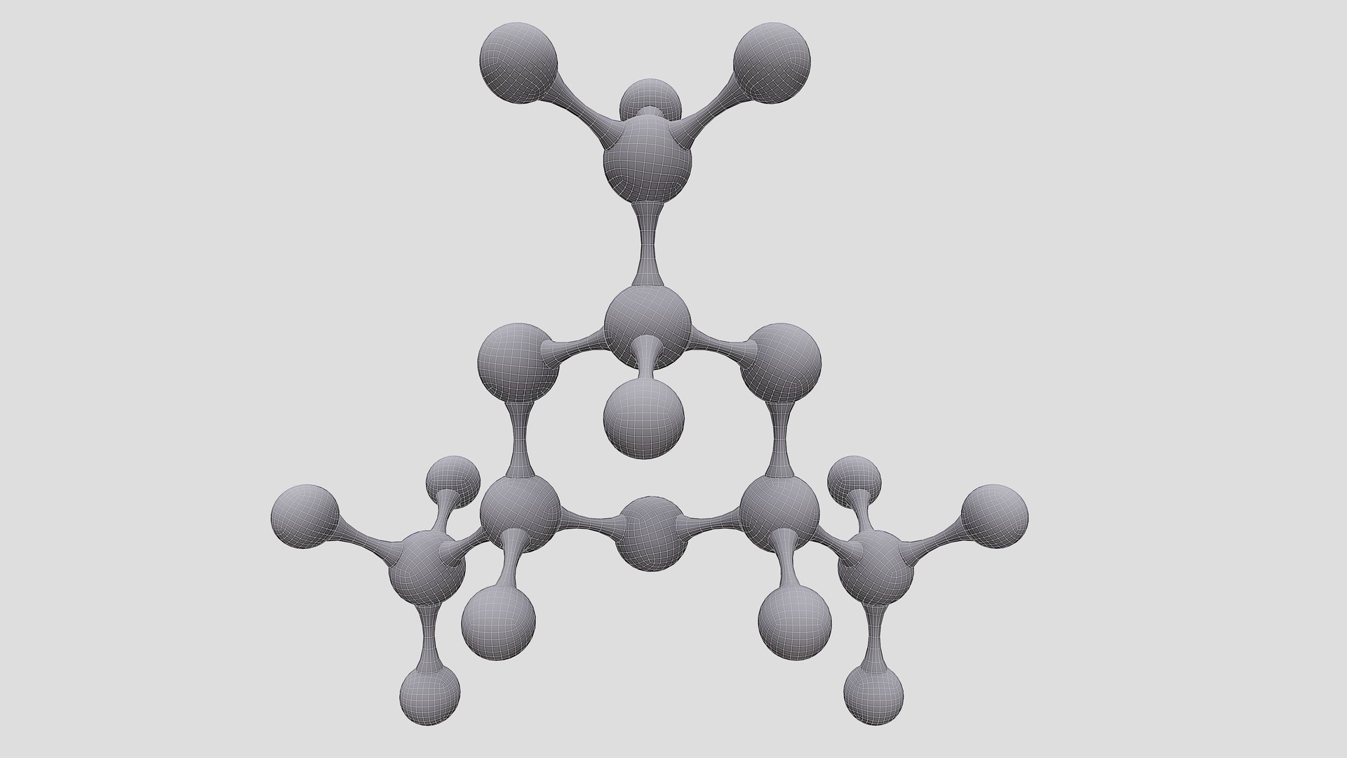 3D Paraldehyde Molecule With PBR 4K 8K Model - TurboSquid 1945006