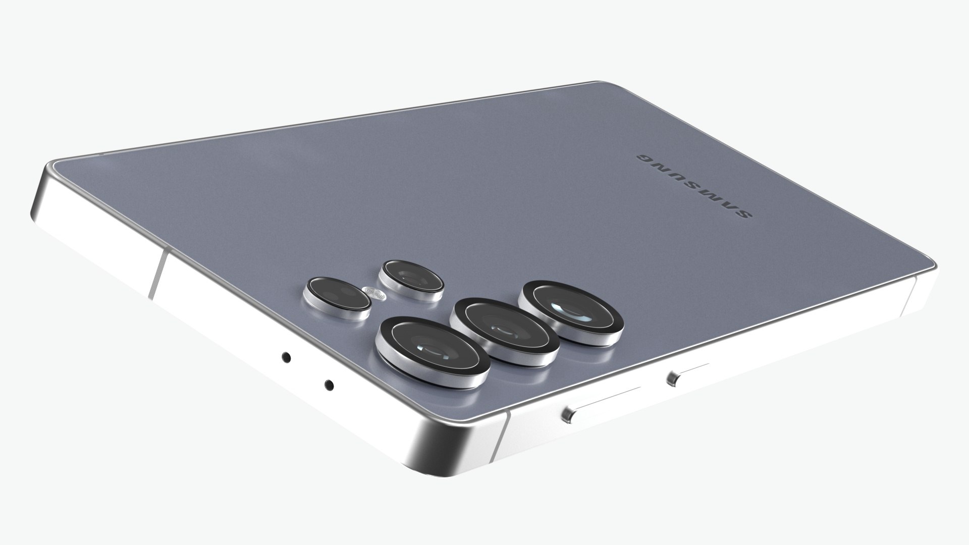 Samsung Galaxy S25 Ultra Titanium Blue 3D Model - TurboSquid 2338756