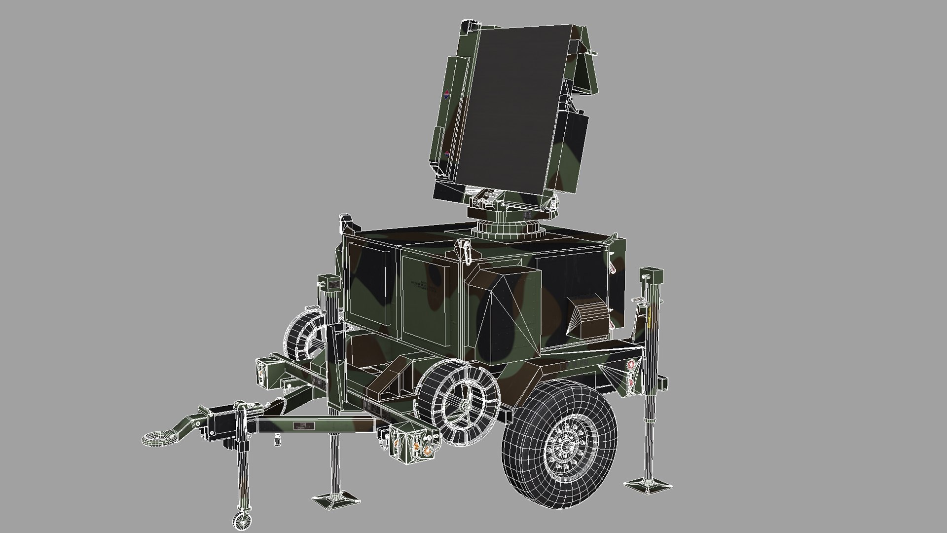 3D MPQ-64 SENTINEL RADAR - TurboSquid 2341855