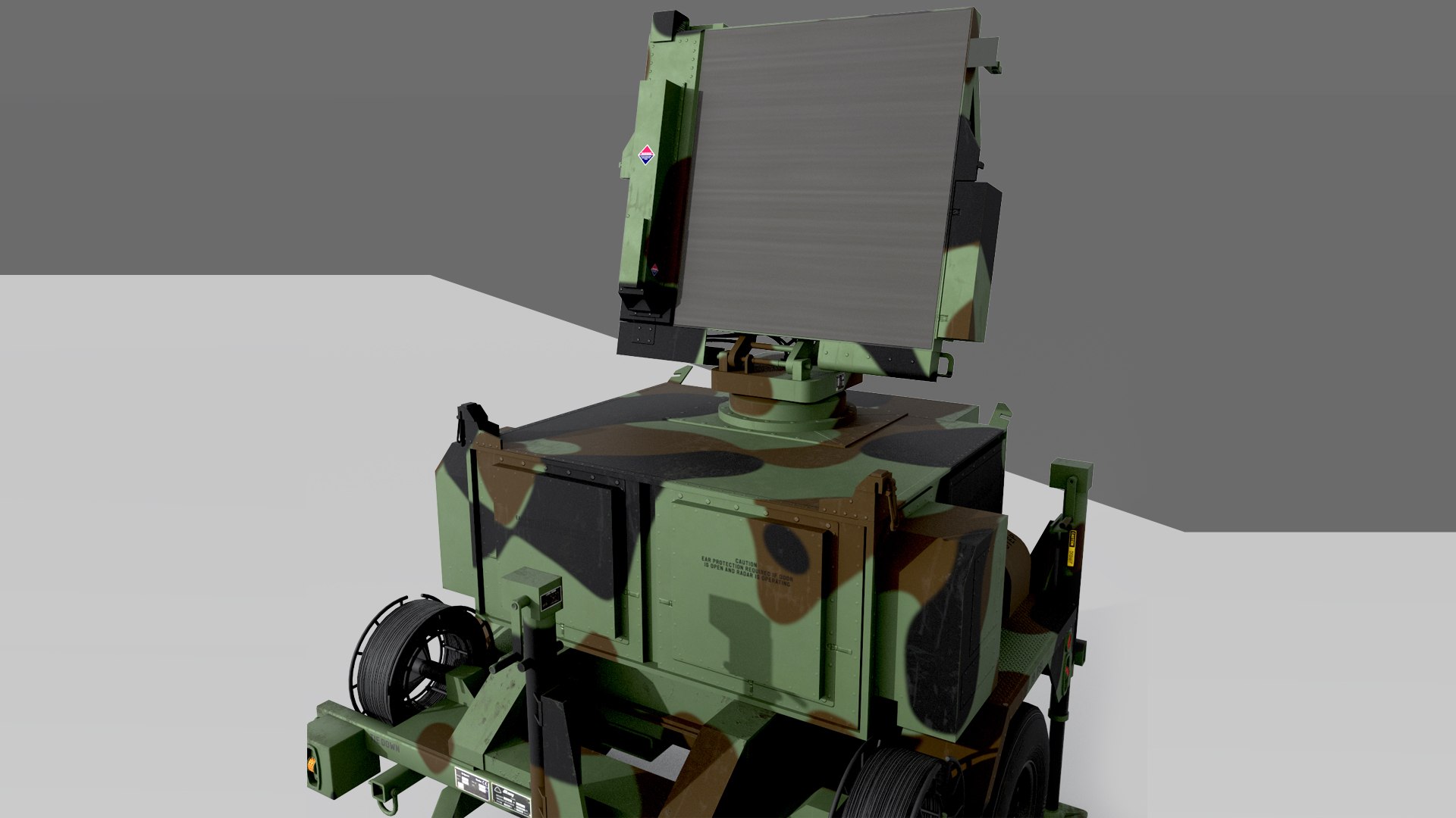 3D MPQ-64 SENTINEL RADAR - TurboSquid 2341855