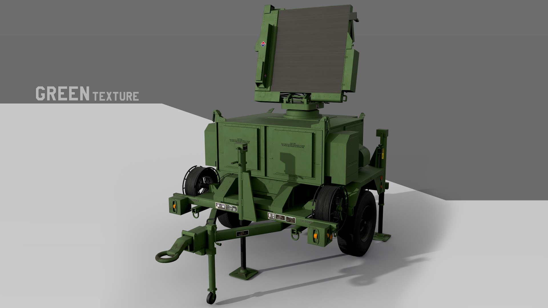 3D MPQ-64 SENTINEL RADAR - TurboSquid 2341855