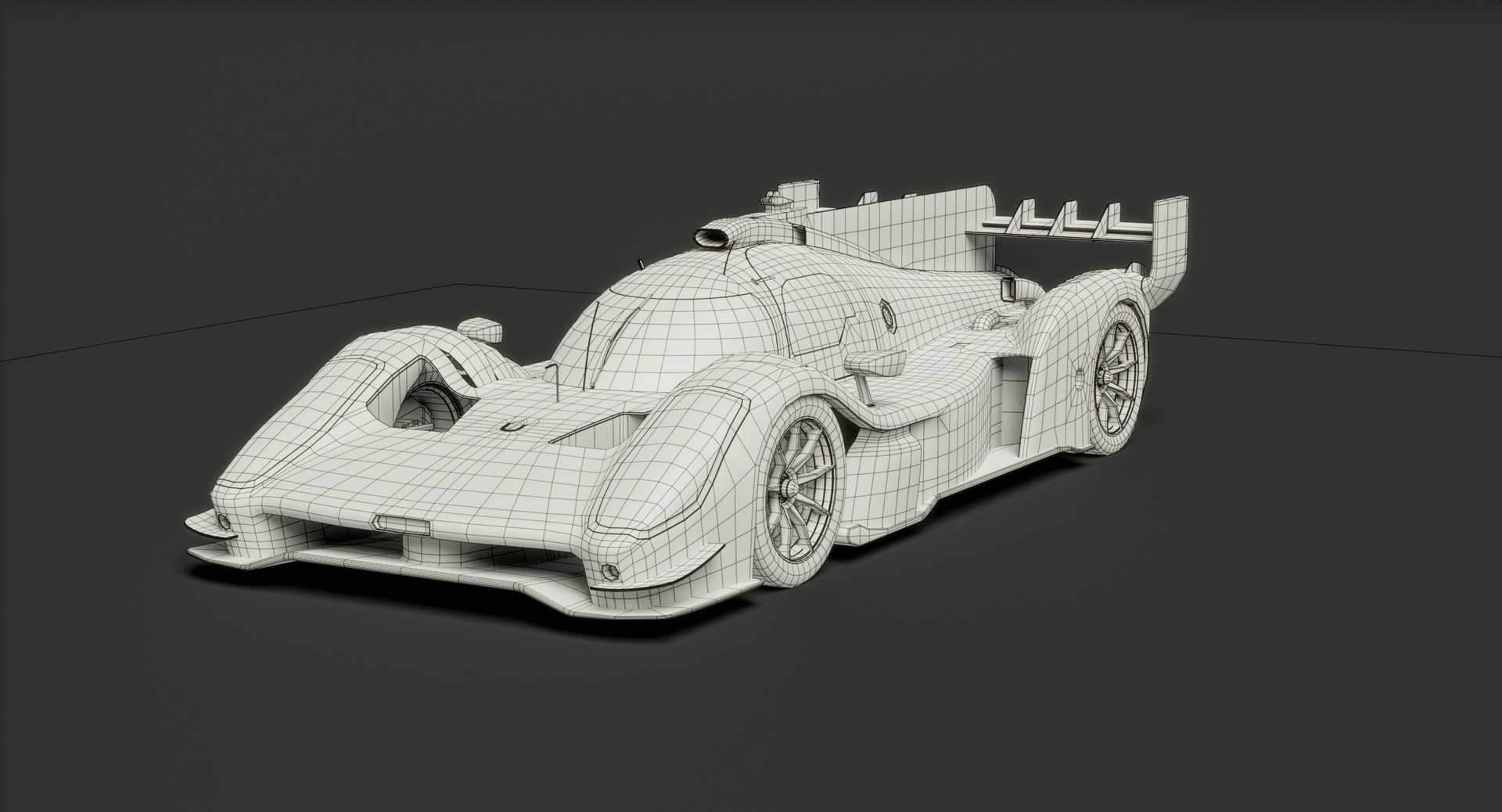 modelo 3d Glickenhaus SCG 007 LMH Hypercar WEC Temporada 2023 ...