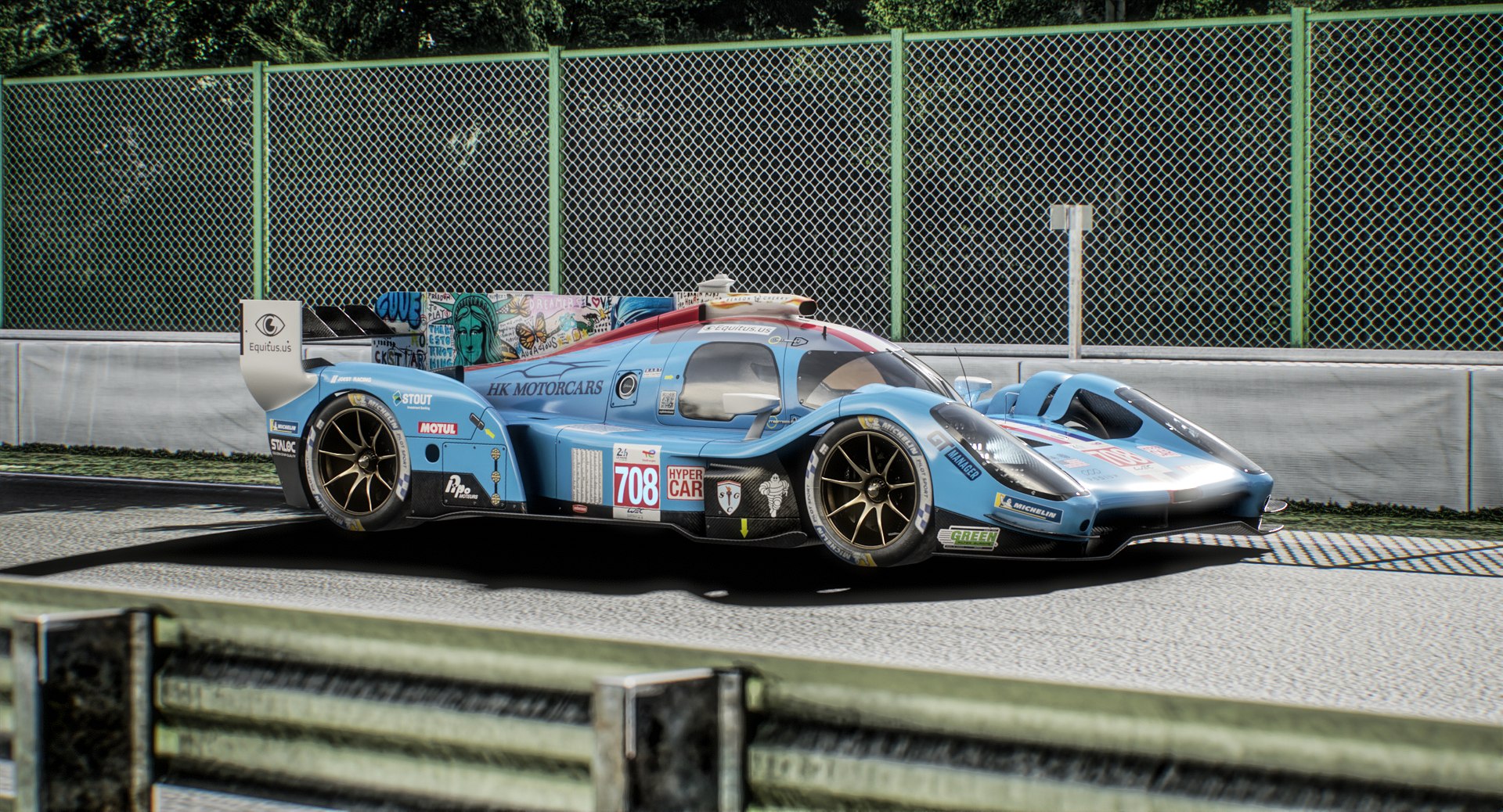 Glickenhaus SCG 007 LMH Hypercar WEC Season 2023 3D - TurboSquid 2114474